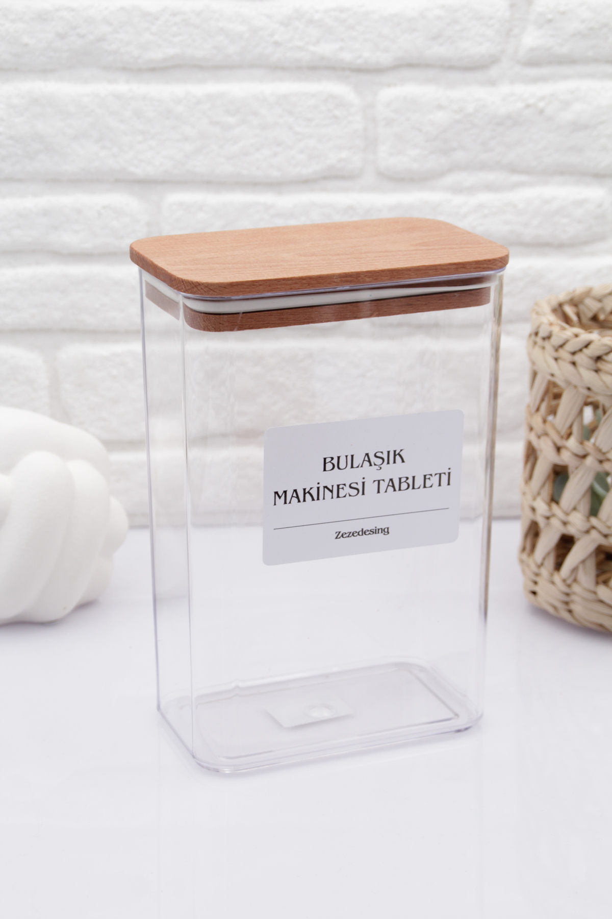 zezedesing Bulaşık Makinası Tablet Deterjan Kutusu/kavanozu Fiyatı ...