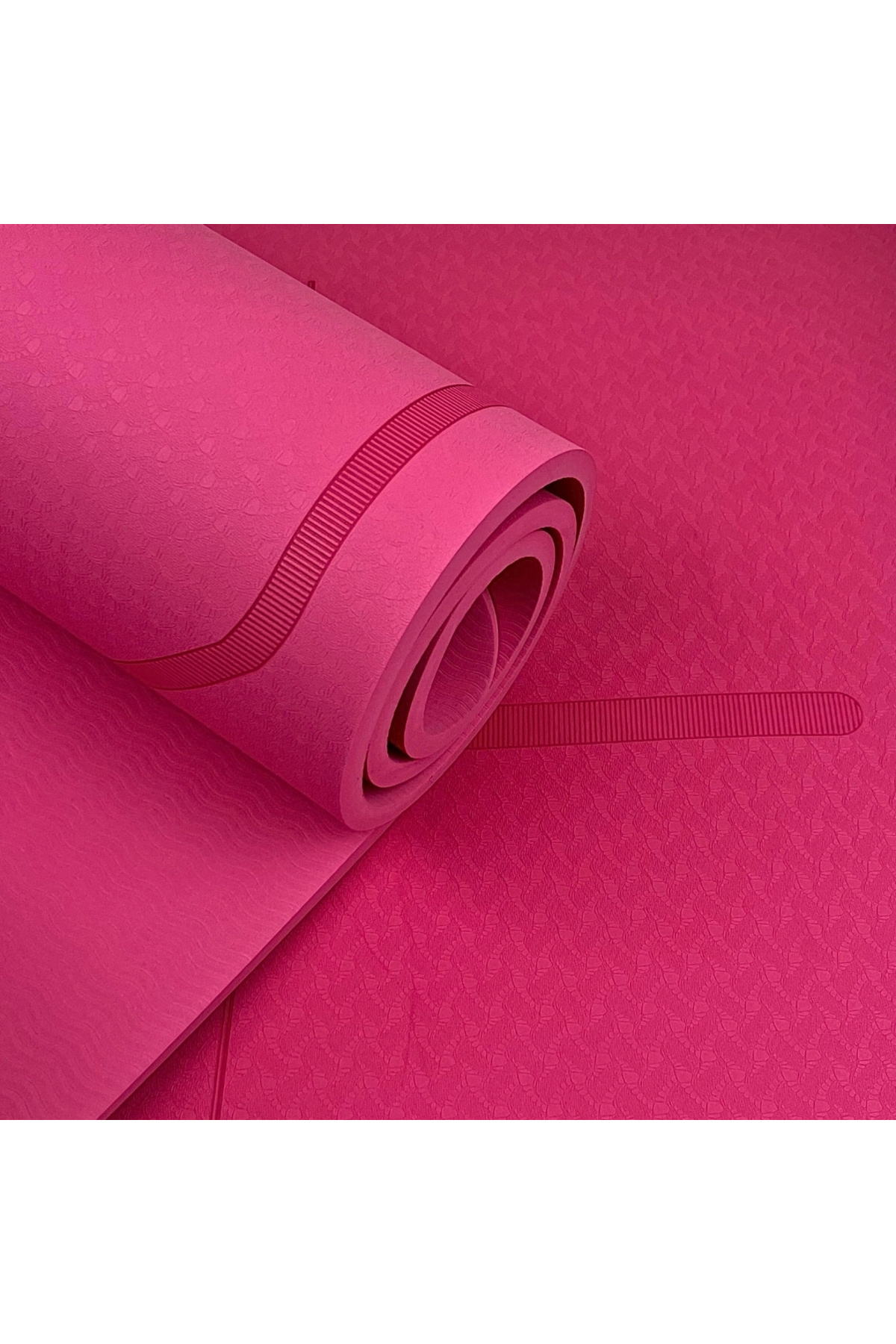 Rebuwo Hizalama Tasarım Yoga Pilates Mat 8mm Tpe Yoga Pilates Mat ...
