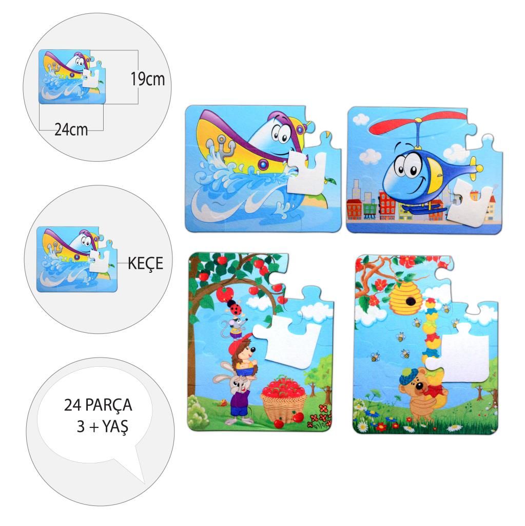 Genel Markalar 4 Set - 48 Parça Tekne , Helikopter ve Elmacı Ayı 3 ... Genel Markalar 4 Set - 48 Parça Tekne , Helikopter ve Elmacı Ayı 3 ...