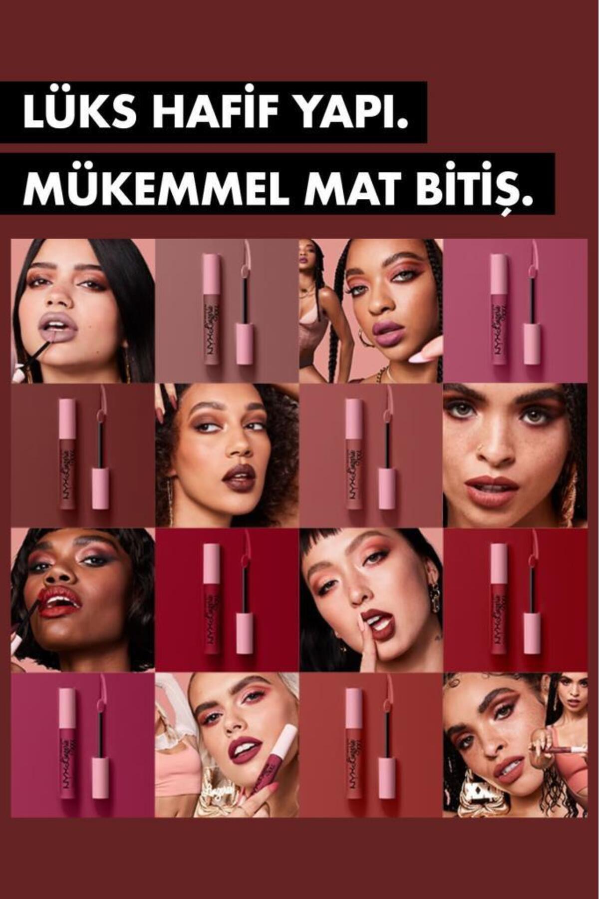 NYX Professional Makeup Lip Lingerie Xxl Mat Likit Ruj Deep Mesh Fiyatı ...
