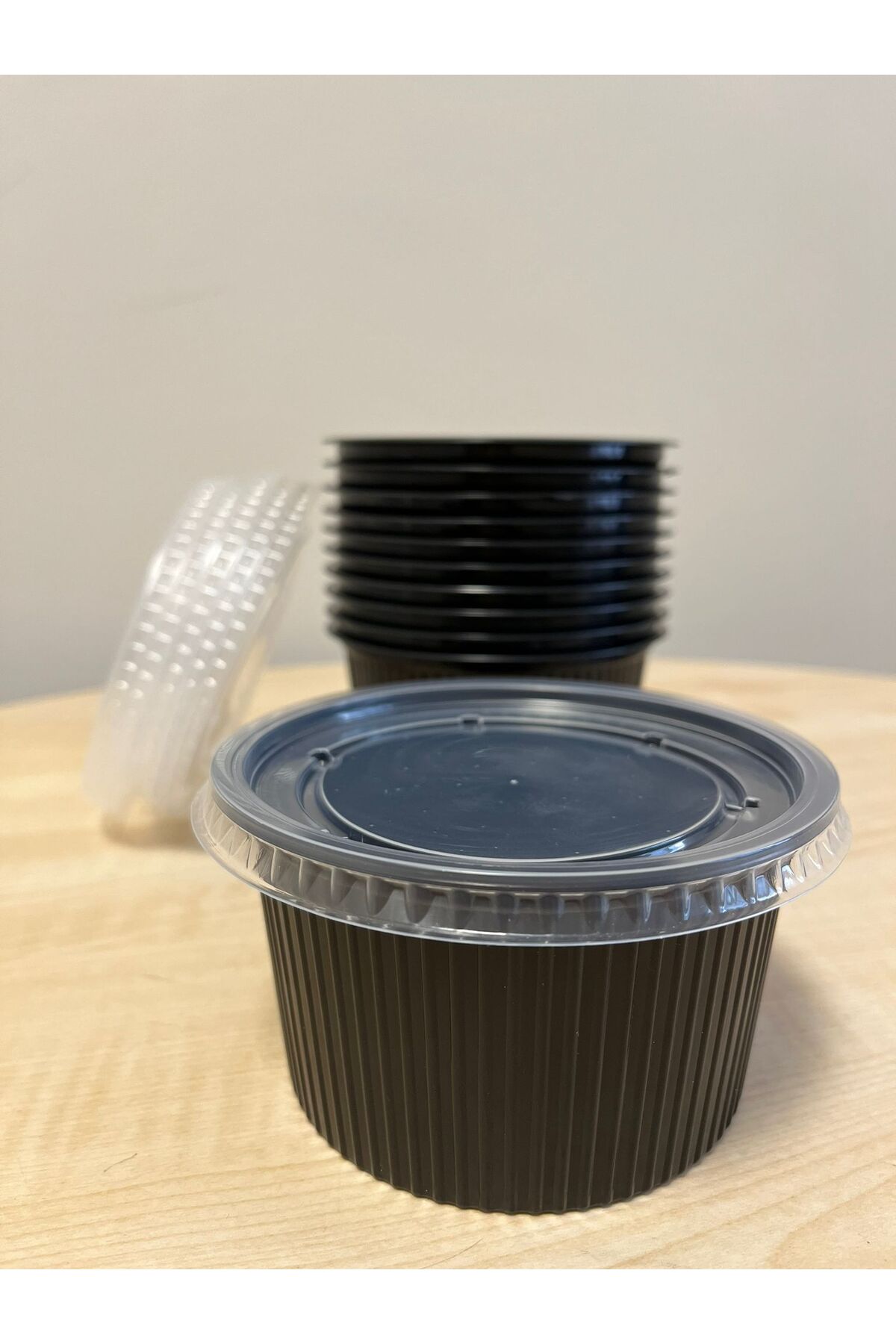 PLASTİKAP Plastik Federli Çorba Kasesi ( Kap +Kapak 30'lu ) Fiyatı ...