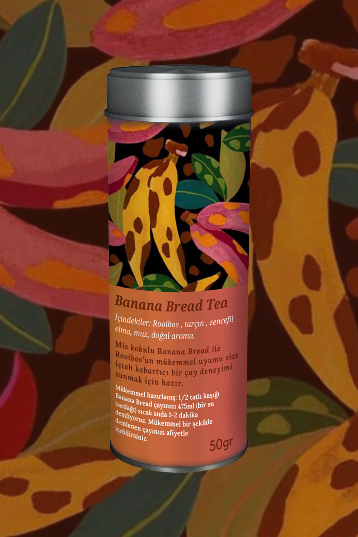 Nice Match Banana Bread Tea - Muzlu Rooibos Çayı 50 gr Fiyatı ...