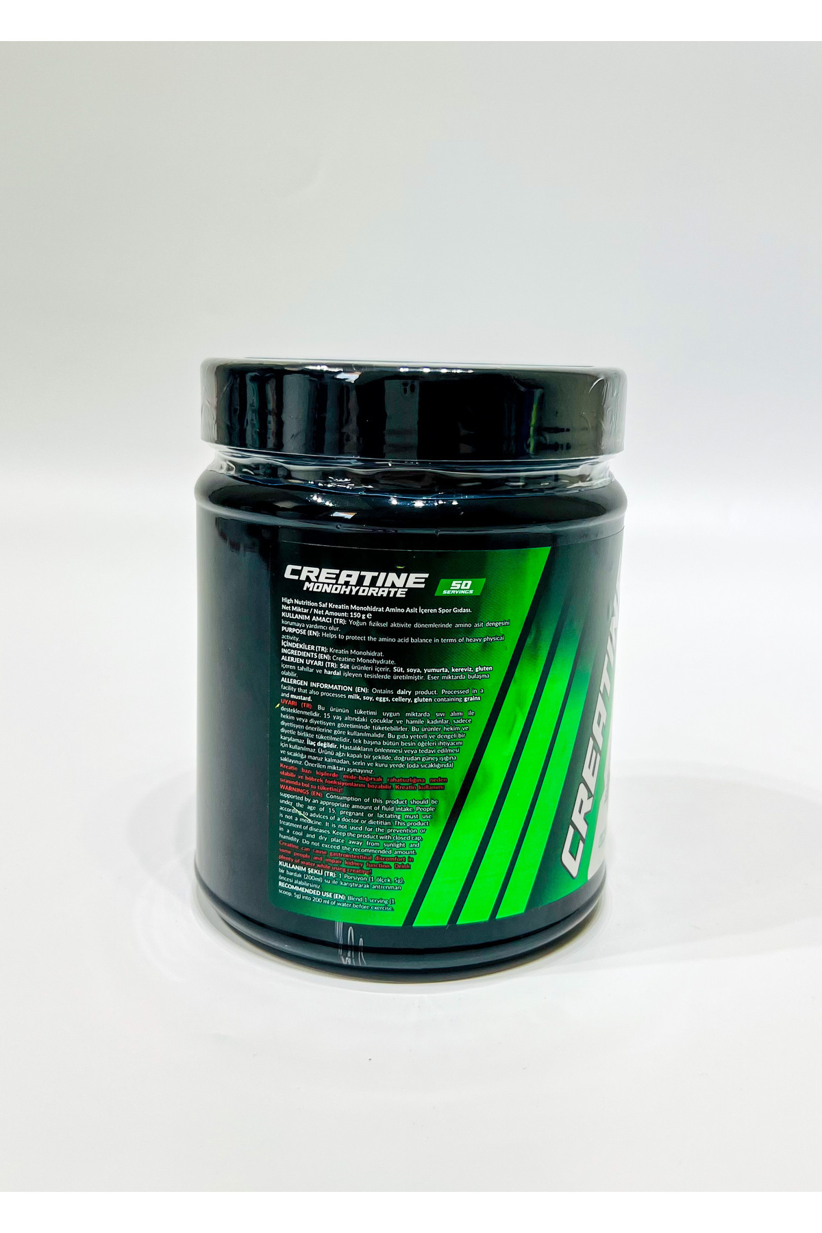 High Nutrition %100 Micronized Creatine Monohydrate 150 Gr 50Servis 1 ...