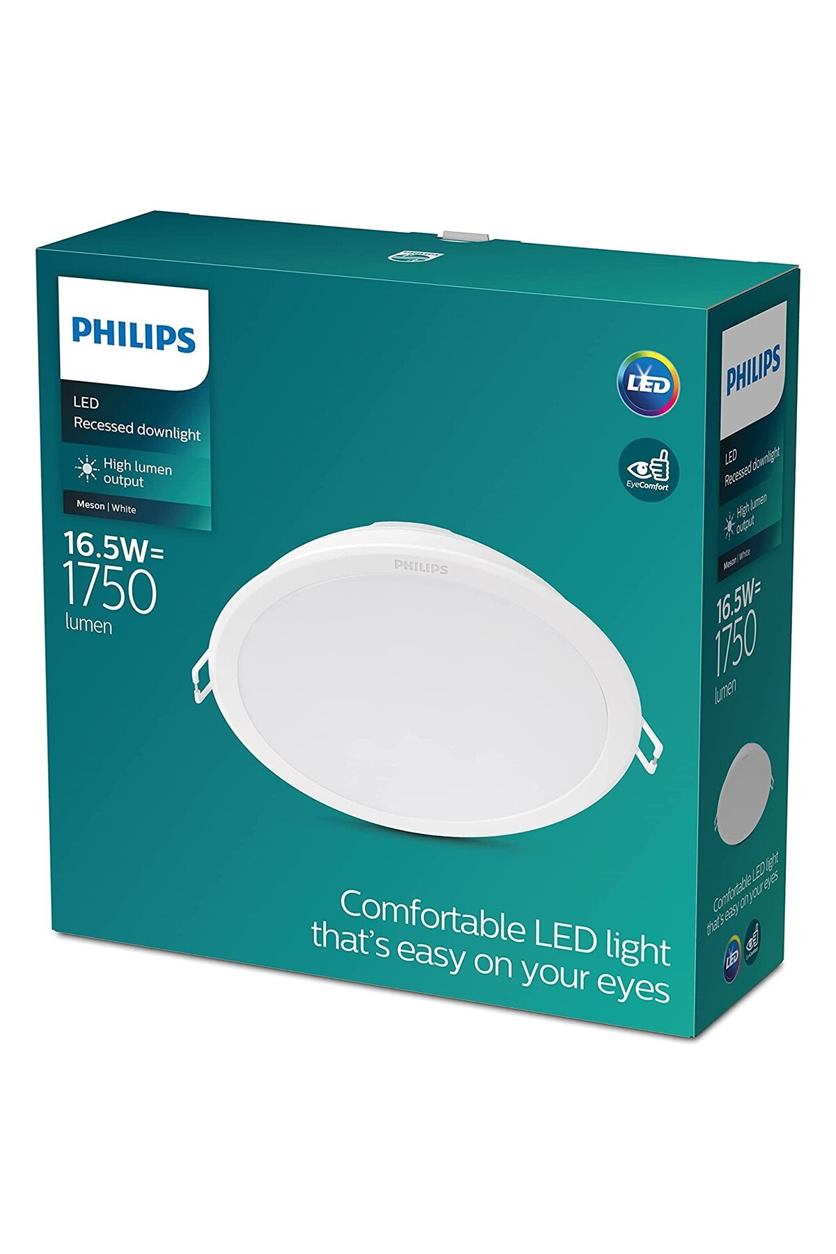 Philips 16.5w Gün Işığı 4000k Led Gömme Spot Yeşil Kutu 220v Spot Lamba ...