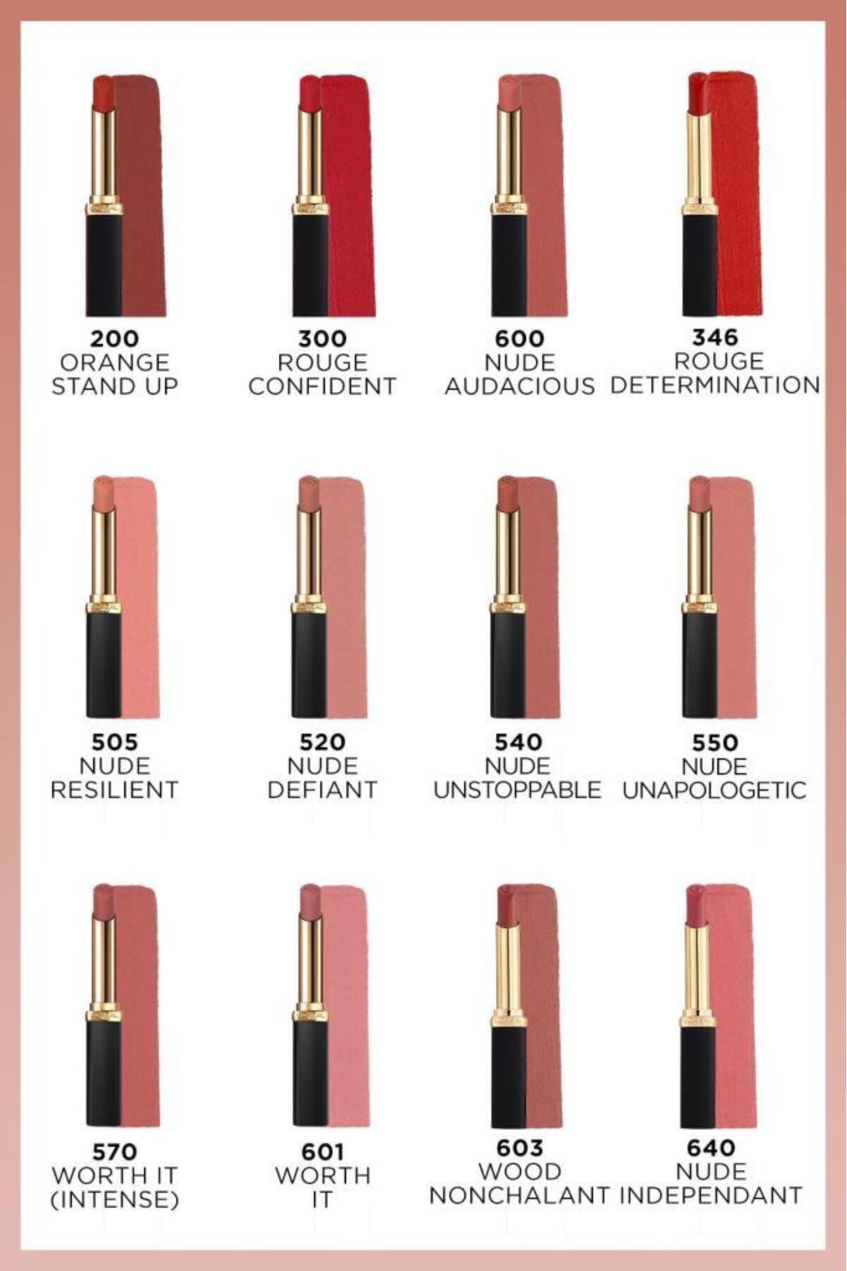 L'Oreal Paris Color Riche Intense Volume Matte Ruj - 570 Worth It ...