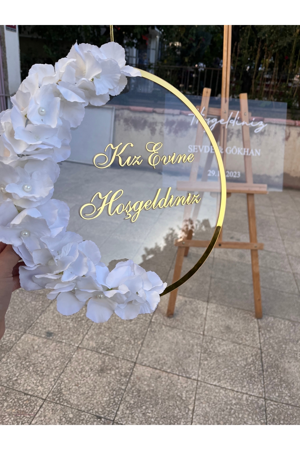 Modayna Gelin Evine Hoşgeldiniz Pleksi Kapı Süsü Fiyatı, Yorumları ...