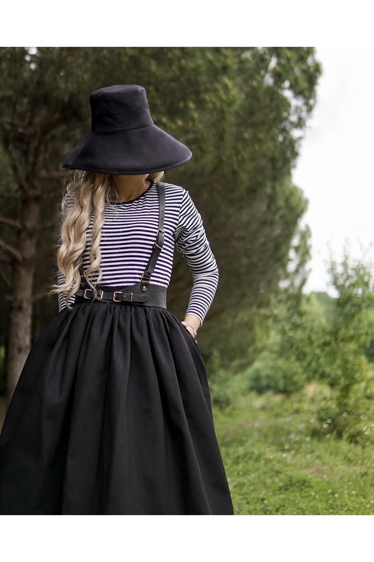 Launes Cepli Vintage Siyah Etek Fiyatı, Yorumları - Trendyol