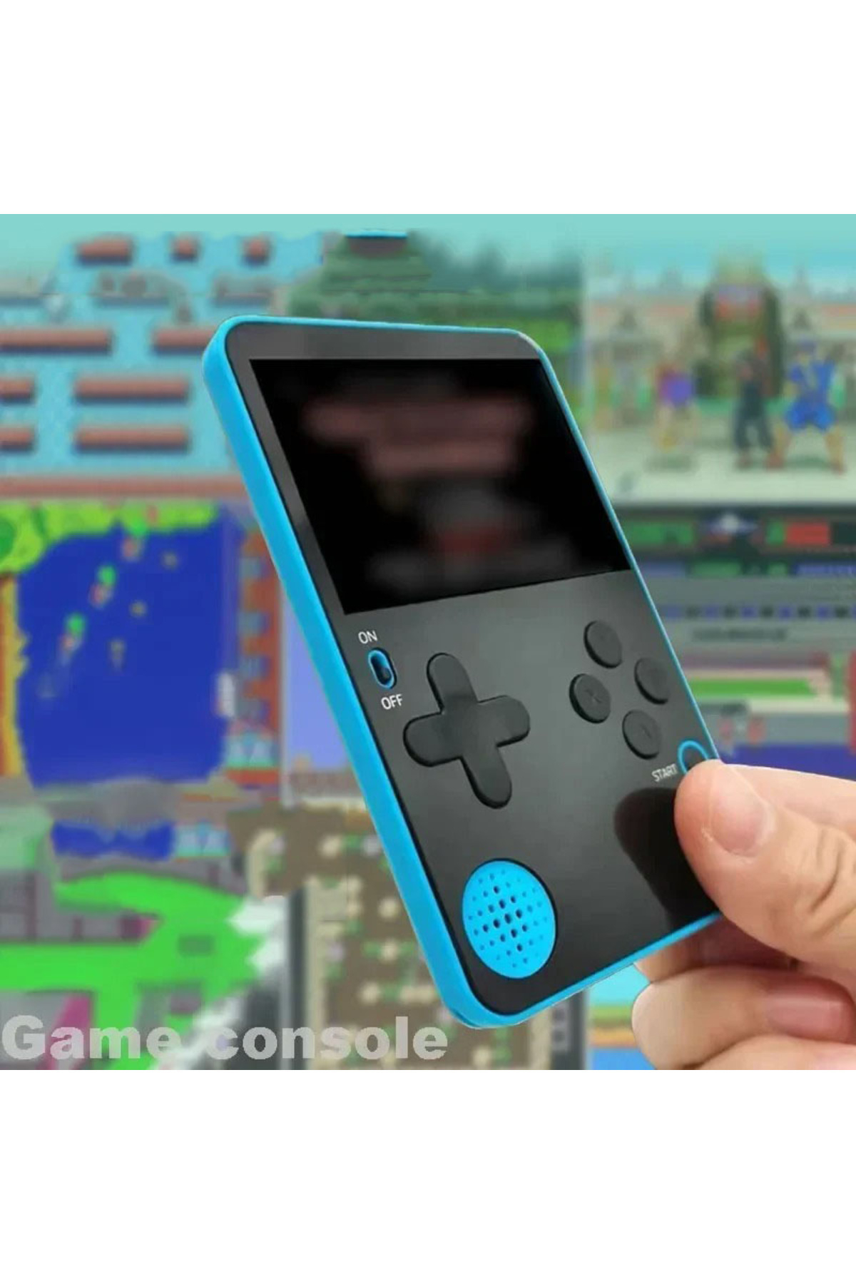 TechTic 500in1 Mini Oyun Konsolu Slim Kasa Retro Klasik Taşınabilir El ...