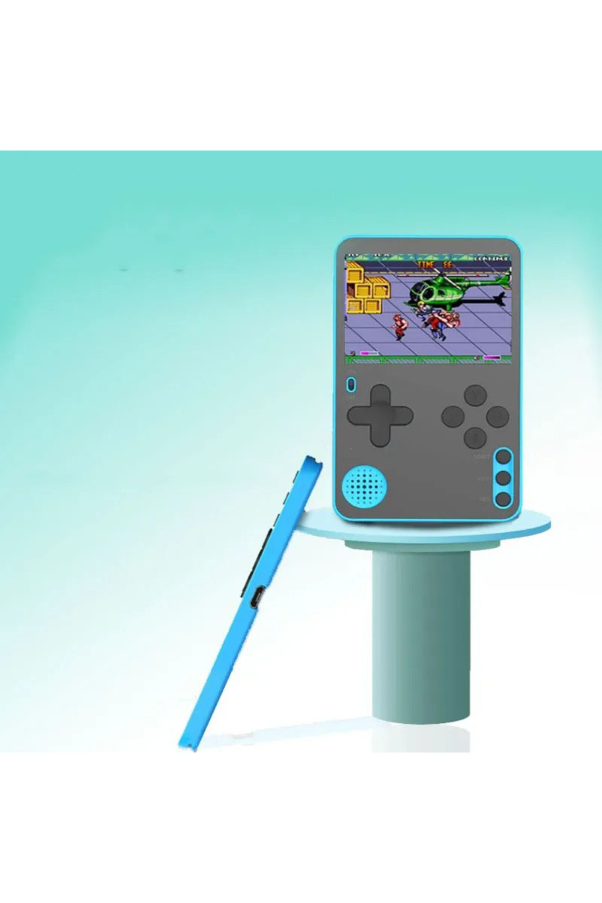 TechTic 500in1 Mini Oyun Konsolu Slim Kasa Retro Klasik Taşınabilir El ...