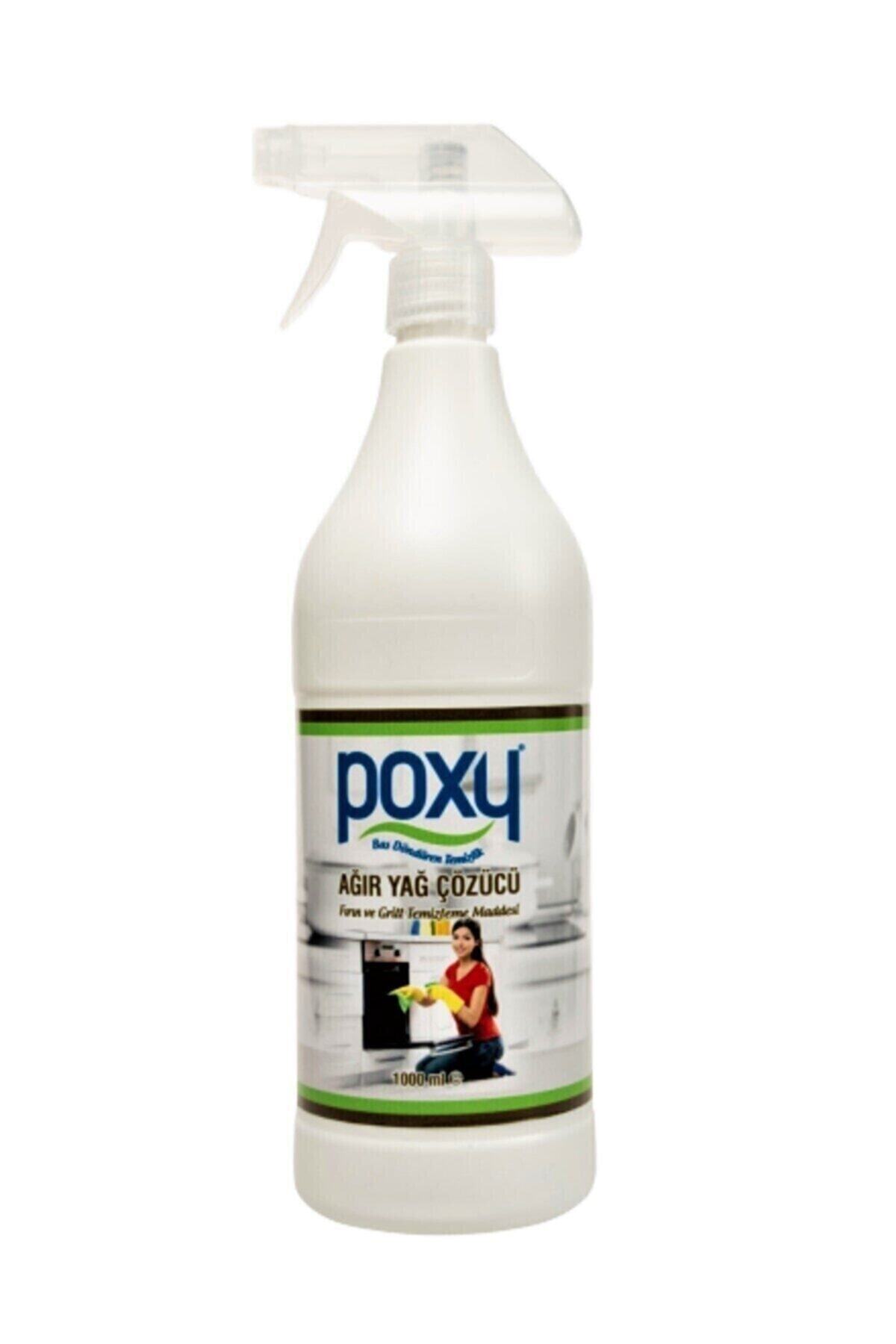 Poxy Ağır Yağ Çözücü 1 Lt Kalıplaşmış Kurumuş Izgara, Tava, Ocak, Fırın ...