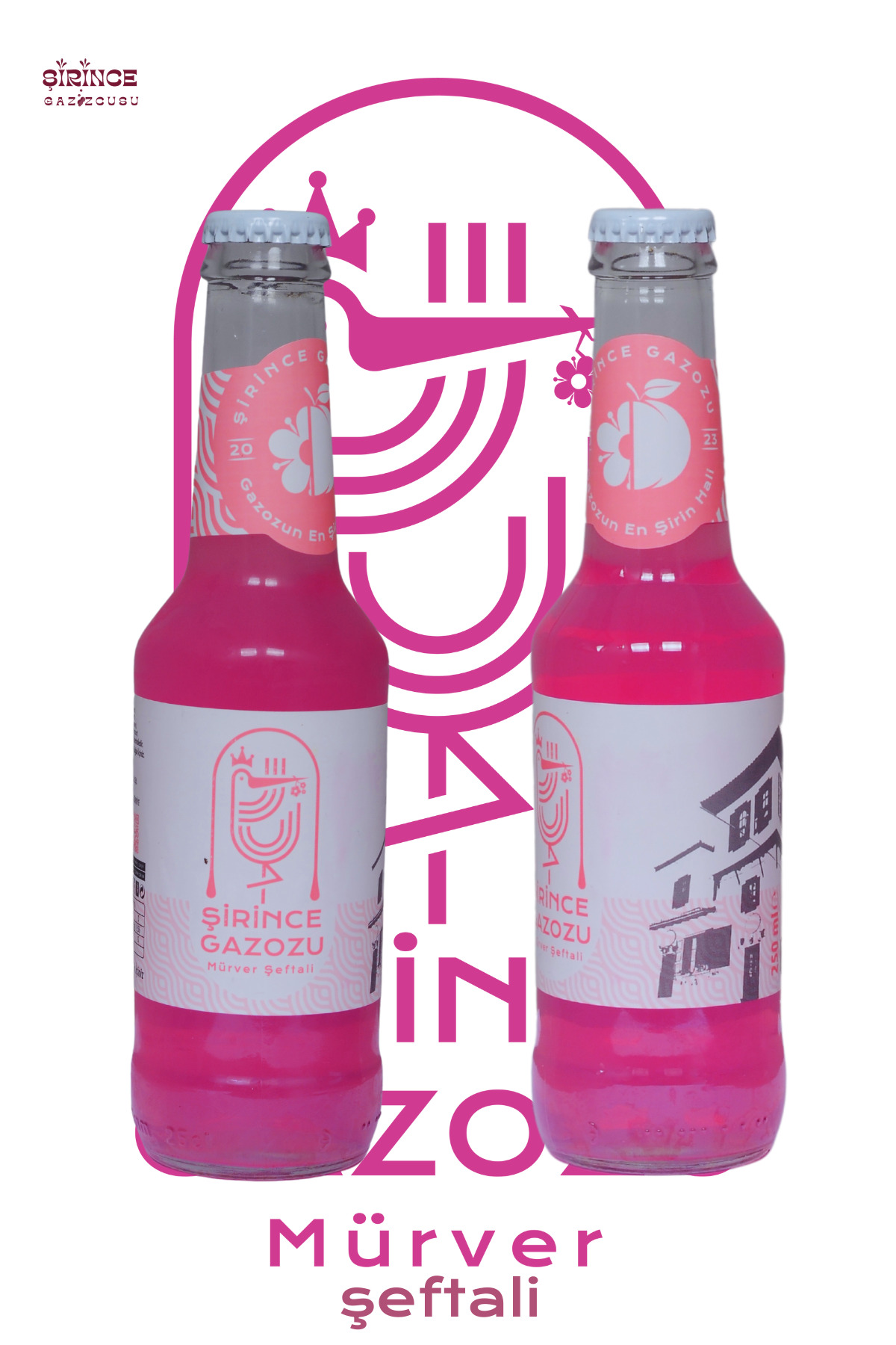 şirince gazozu Şirince Gazozu Mürver Şeftali 6 lı 250 cl - Fiyatı ...