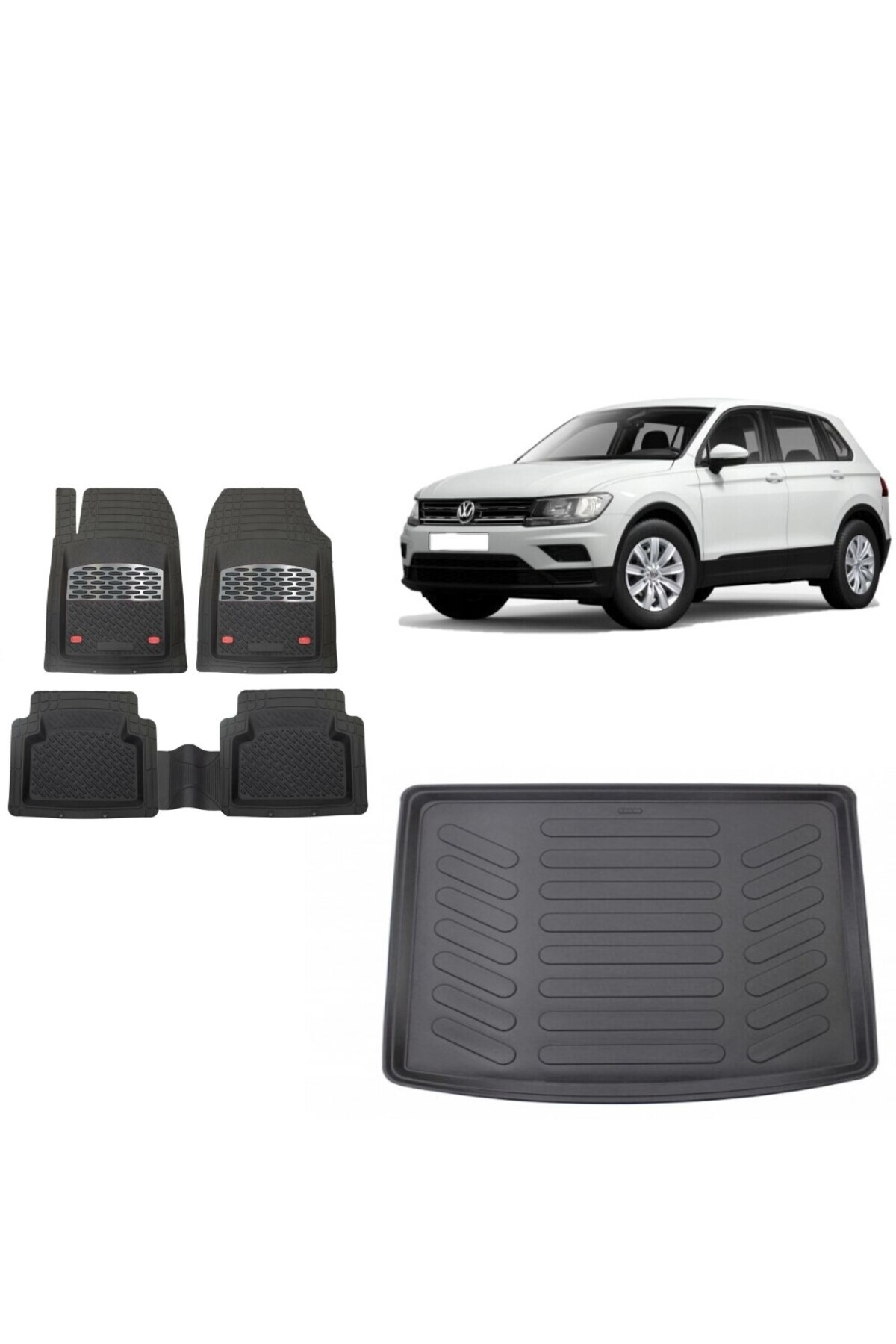 TEAMCAR Volkswagen Tiguan All Space 7 Koltuk 2024 Model Bagaj+3D ...
