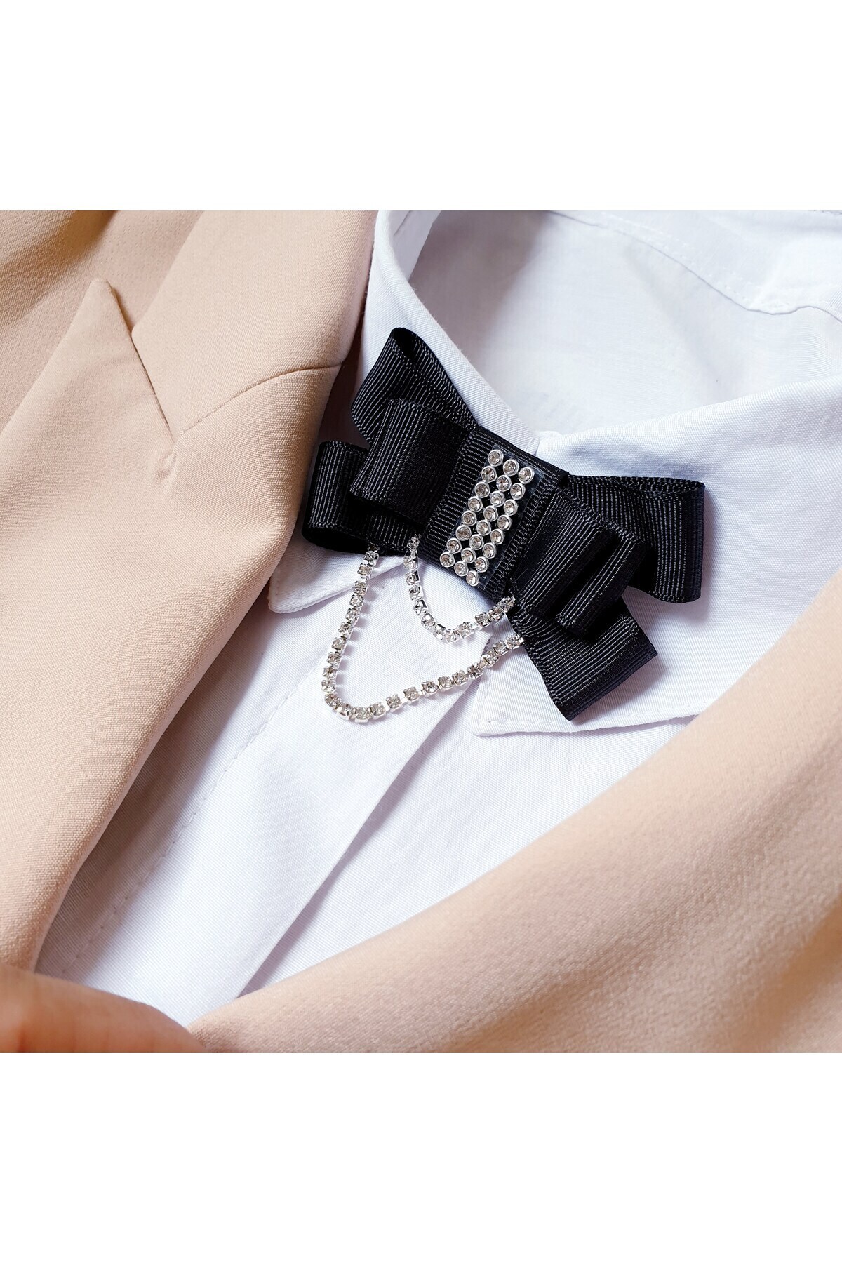 Pegu LUX Broş Taşlı Yaka Süsü,Yaka Çiçeği,Yaka Brosu,Yaka Aksesuarı ...