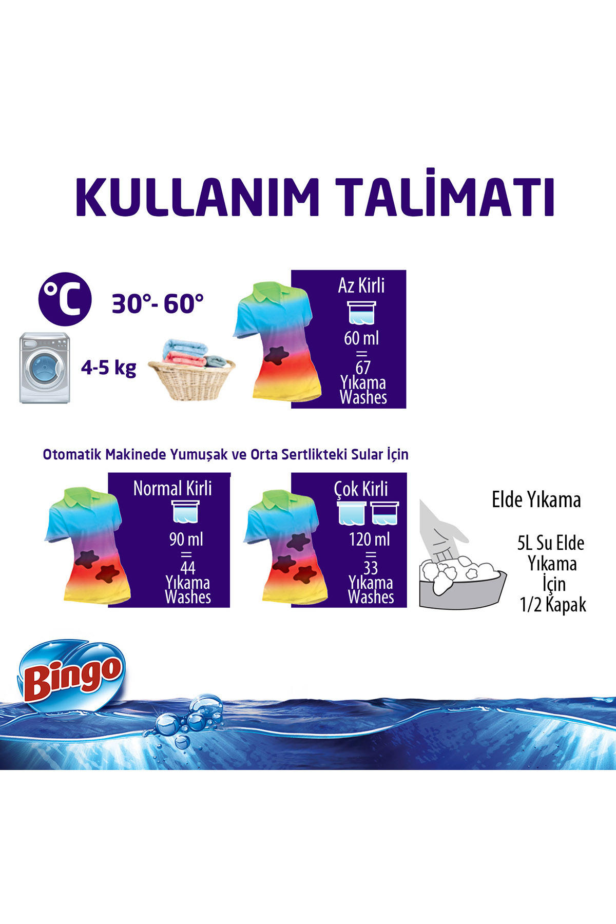 Bingo Giysi Şampuanı Karma Paket 3l 2'li Fiyatı, Yorumları - Trendyol