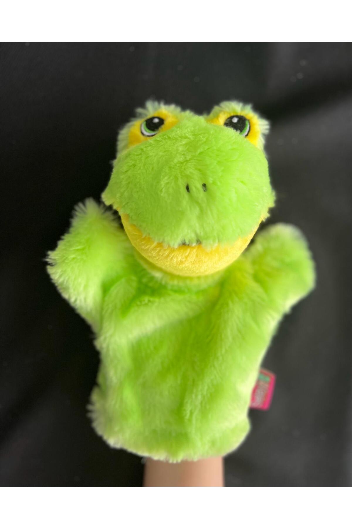 Rubi Sevimli Kurbağa El Kuklası Peluş El Kukla Sevimli Kurbağa Peluş El ...