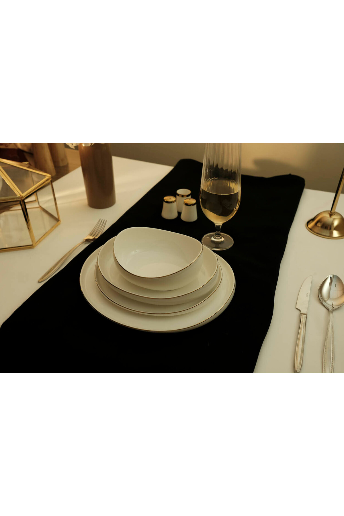 Koch Collection MOON 24 PARÇA YEMEK TAKIMI - ALTIN Fiyatı, Yorumları ...