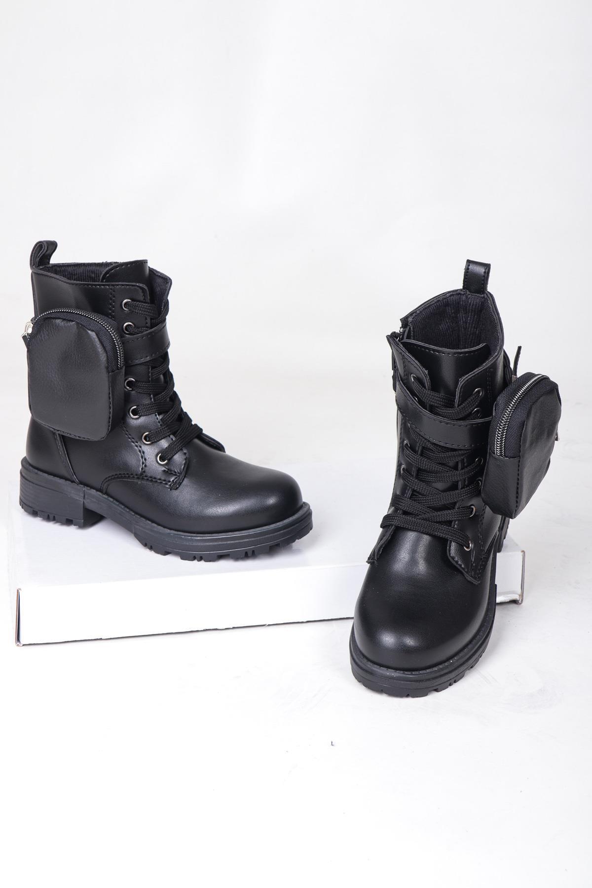 Ayakkabı Vakti Cüzdan Detaylı Siyah Çocuk Bot Ysn542 Fiyatı, Yorumları ...