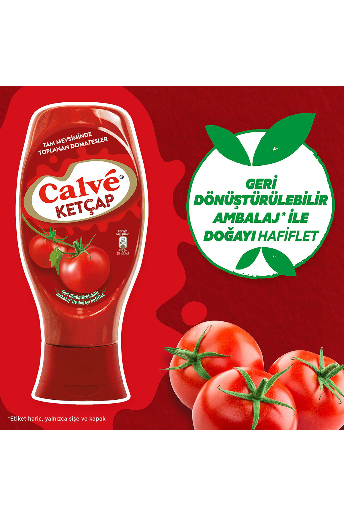 Calve Ketçap 600 G Mayonez Yağı Azaltılmış 540 G 2'li Set X3 Adet ...