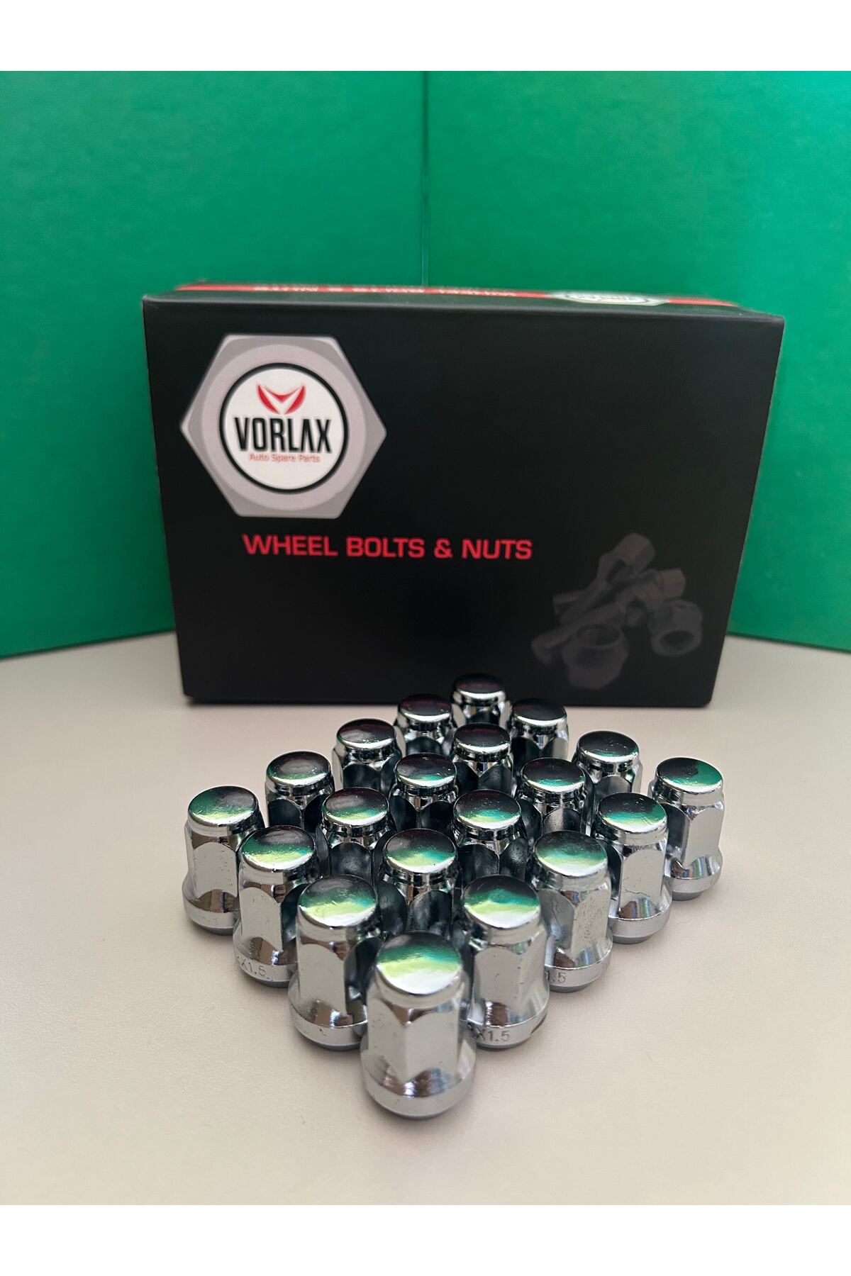 VORLAX 19 ANAHTAR METRİK 12 KALIN DİŞ (M12*1.5) ÇELİK JANT BİJON SOMUNU ...