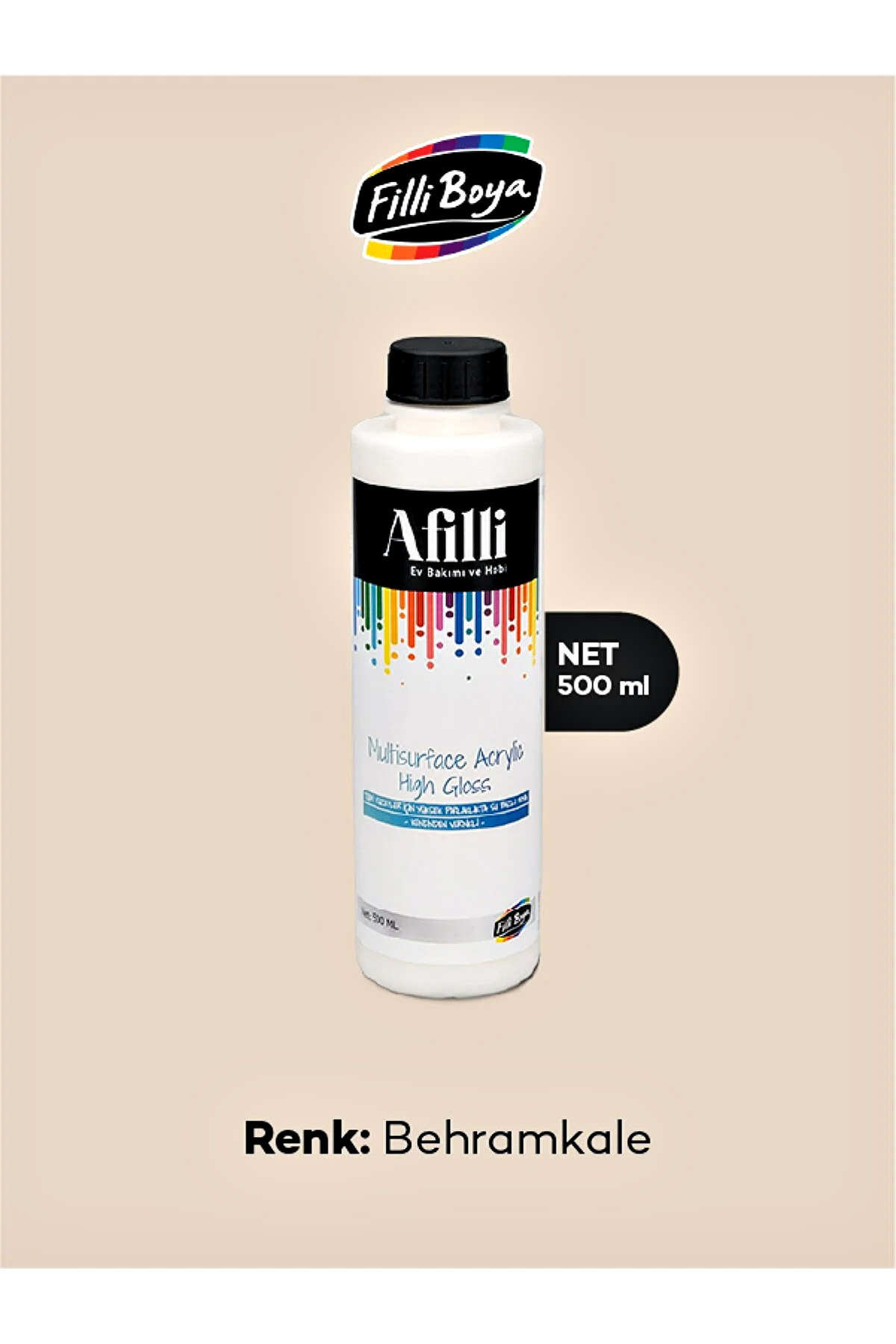 Filli Boya Multisurface Acrylic High Gloss Akrilik Parlak 500 ml ...
