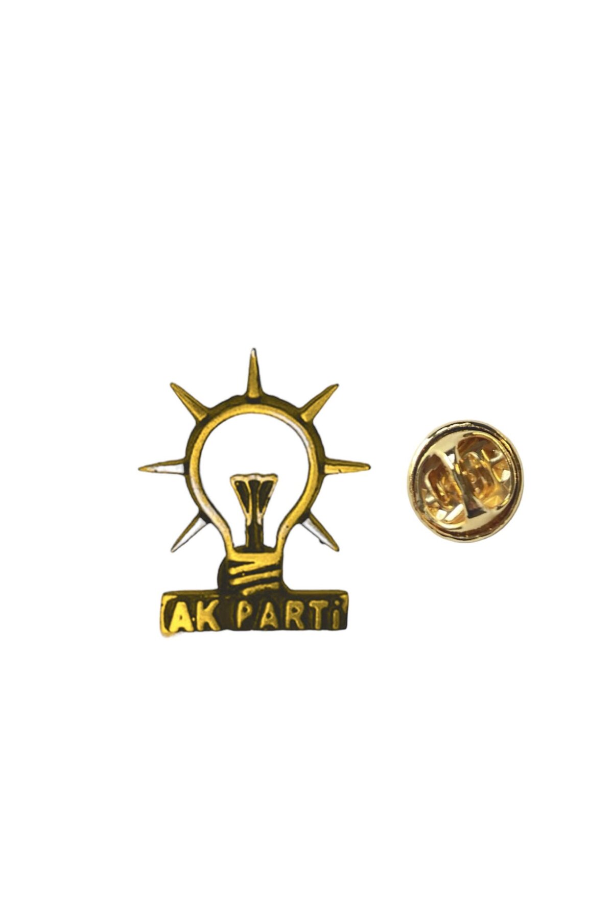 Genel Markalar Ak Parti Rozet Yaka Rozeti Broş Gold Altın - Fiyatı ...