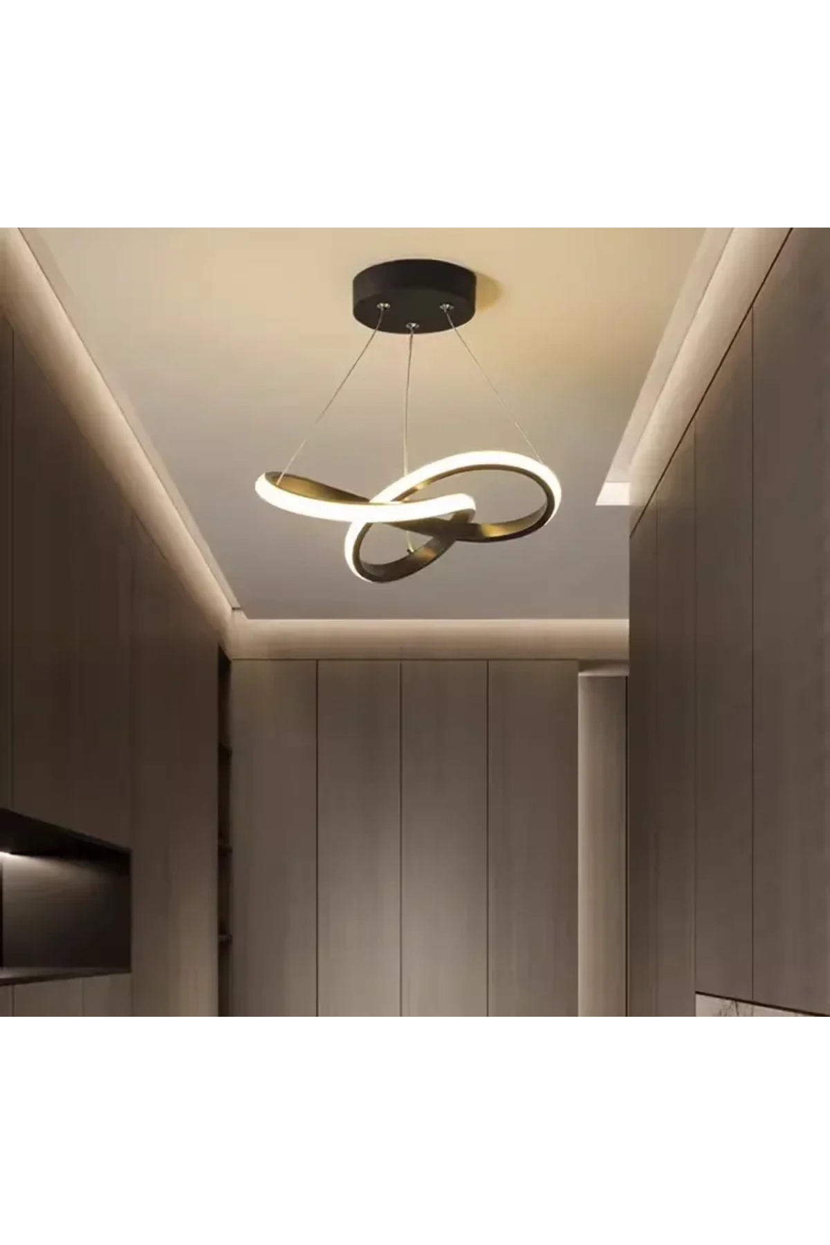 burenze Modern Avize Bumerang Led Avize Siyah Fiyatı, Yorumları - Trendyol