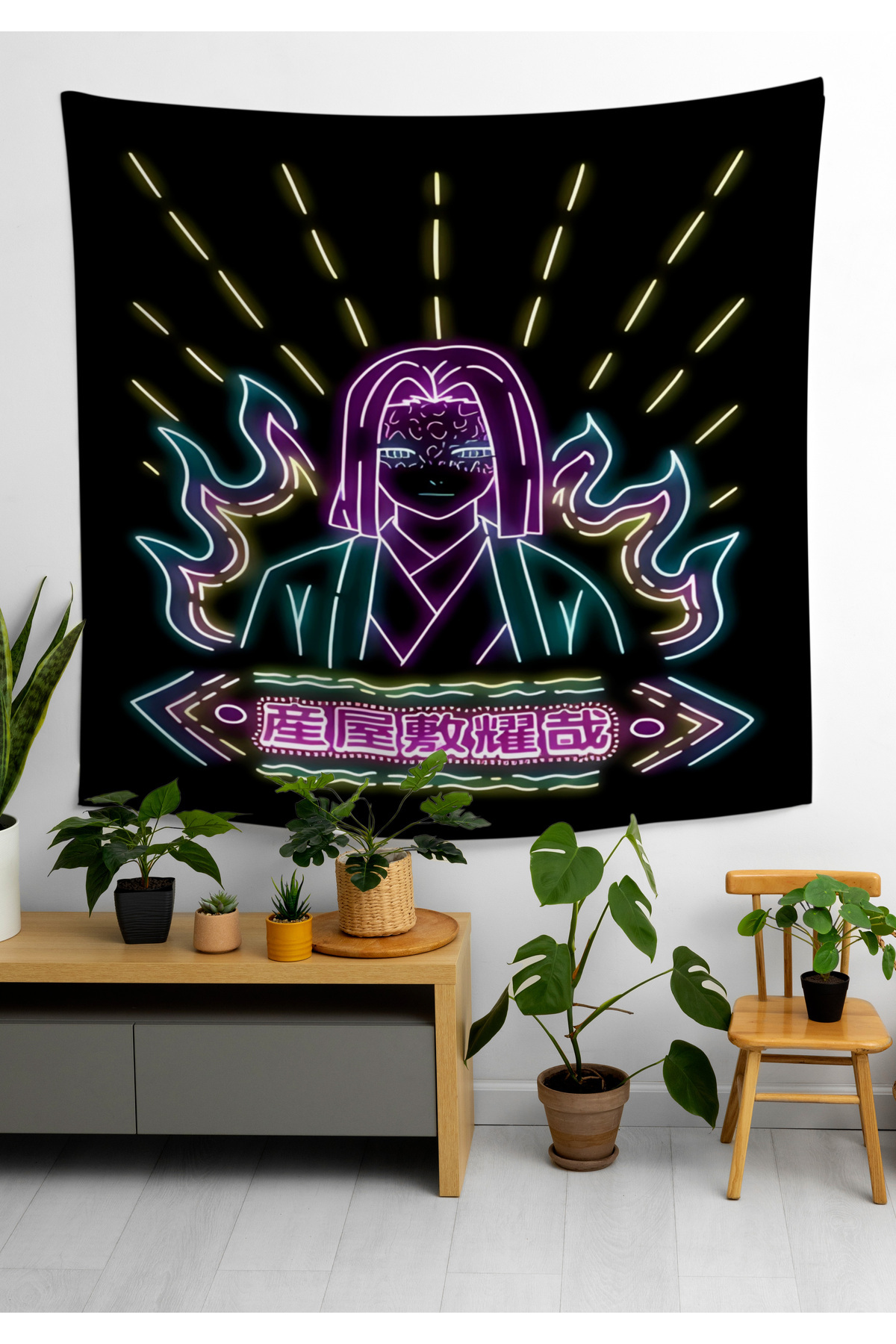 ALAMODECOR NEON ANİME DUVAR ÖRTÜSÜ DUVAR HALISI Fiyatı, Yorumları ...