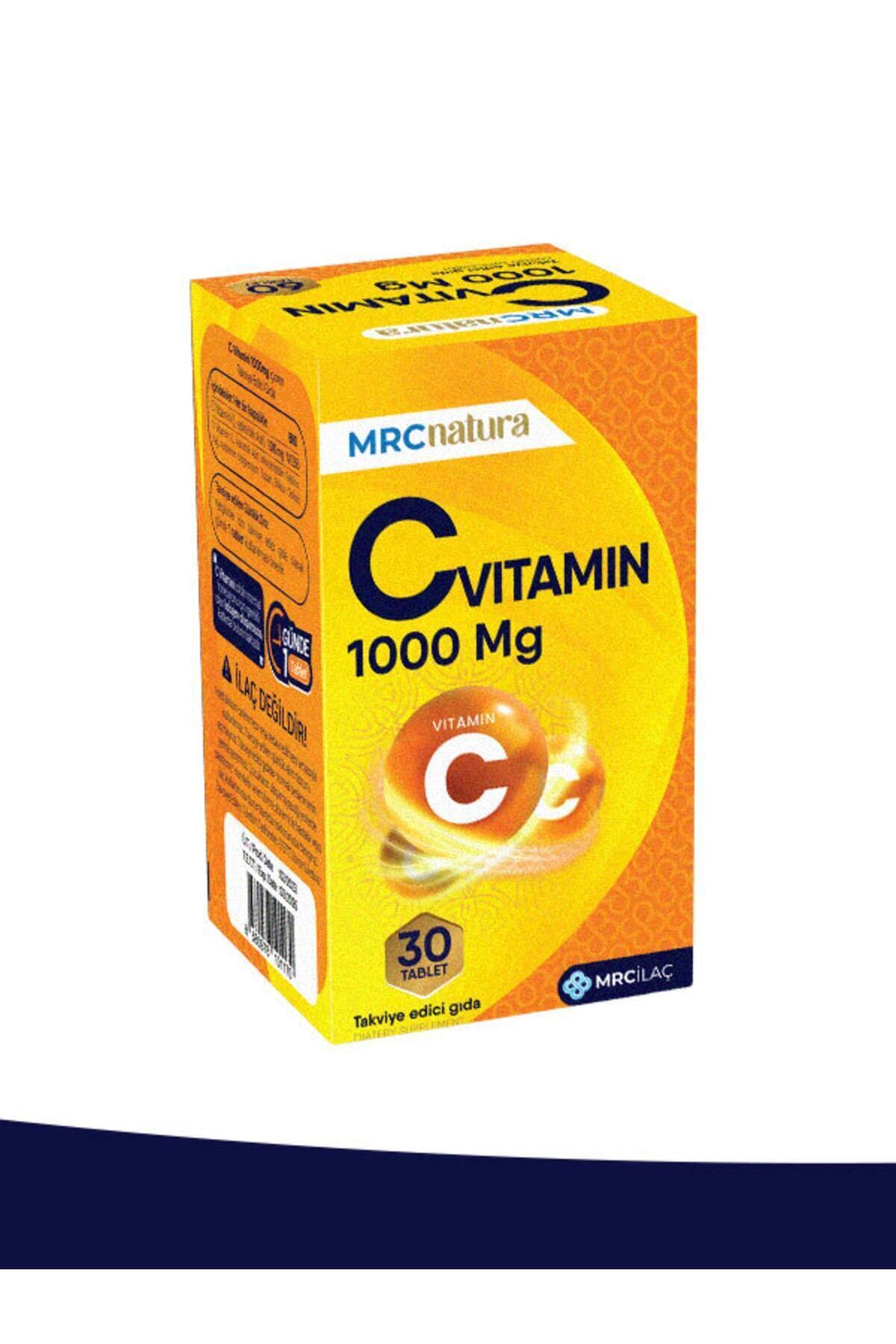 MRCNATURA Mrc Natura C Vıtamın 1000 Mg 30 Tablet Fiyatı, Yorumları ...