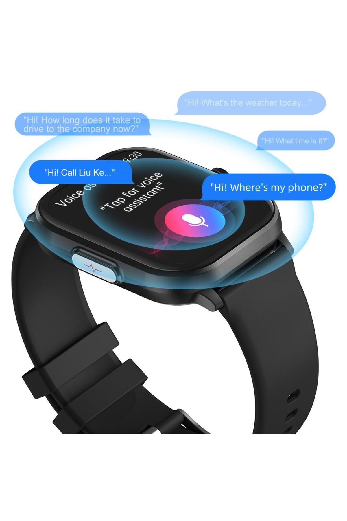 Raycon Colmı C63 Smartwatch 2.01 Ekranlı Android Ve Ios Uyumlu Sesli ...