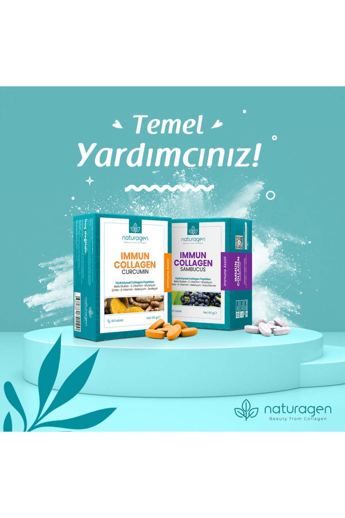 Naturagen Immun Collagen Curcumin 30 Tablet - Sambucus 30 Tablet Fiyatı ...