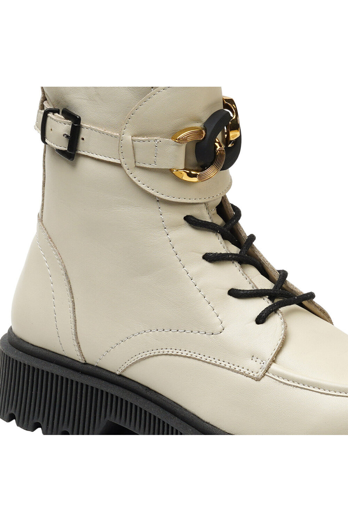 Greyder Kadın Ekru Hakiki Deri Military Bot 3k2ub32730 - Fiyatı, Yorumları