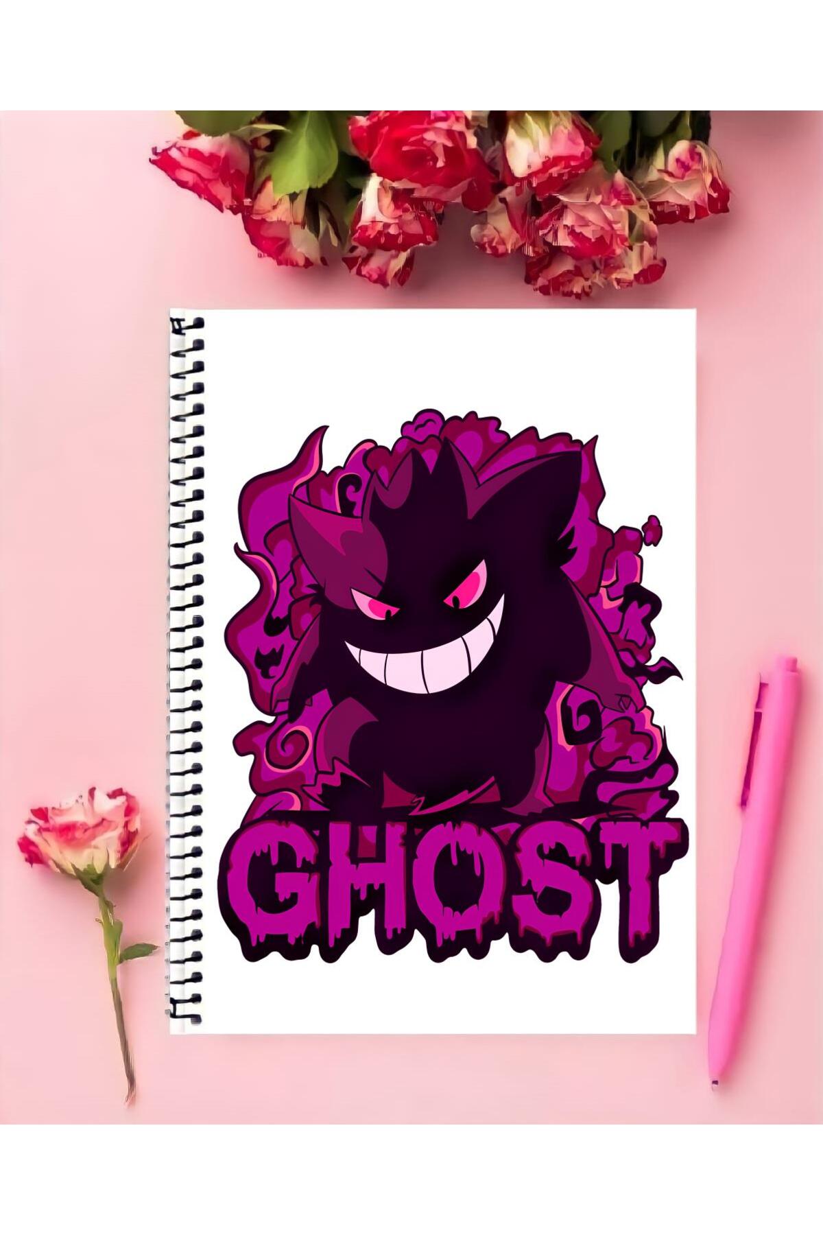 ROLLAS STORE Ghost Special Design A4 Size Notebook- Trendyol