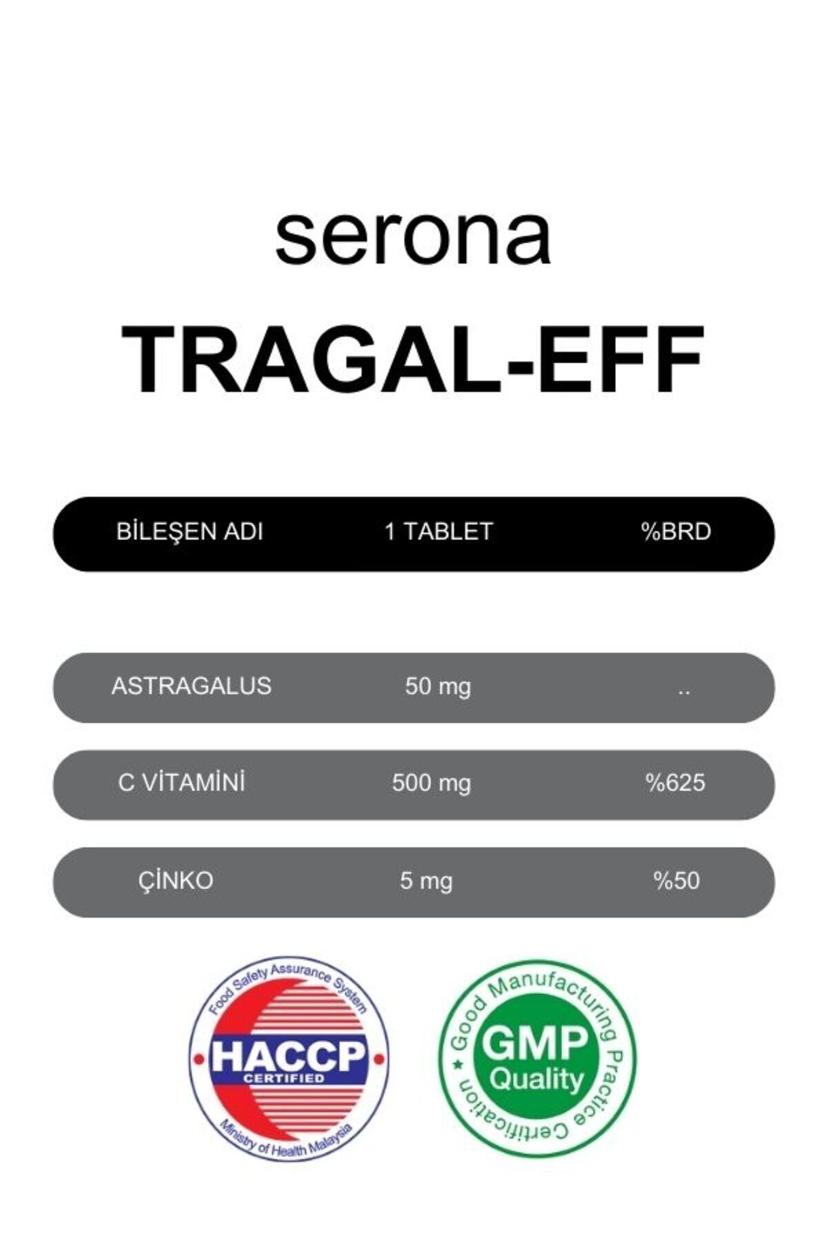 TRAGAL EFF Serona Tragal-eff Vitamin C, Çinko & Astragalus Efervesan ...
