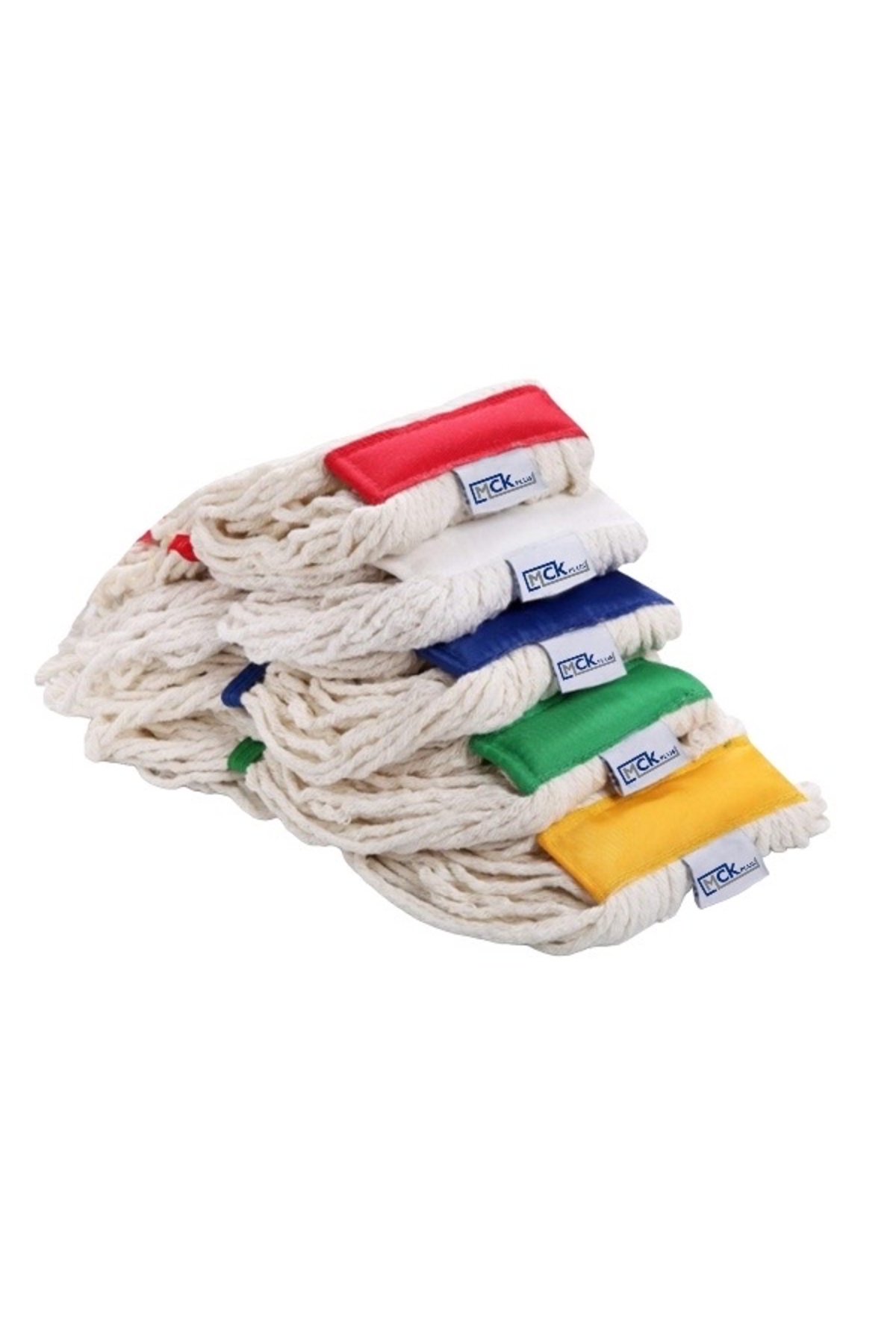 MCK Plus Islak Mop Seti. 5 adet 350 Gr Islak Mop, 1 Adet Islak Mop Aparatı, 1 Adet Metal Sap ...