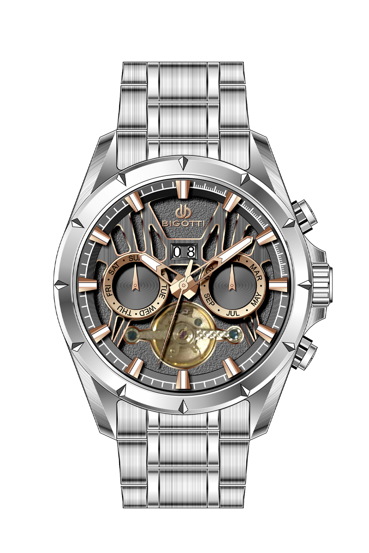 Bigotti Milano Bigotti BG.1.10597-5 Erkek Kol Saati Fiyatı, Yorumları ...