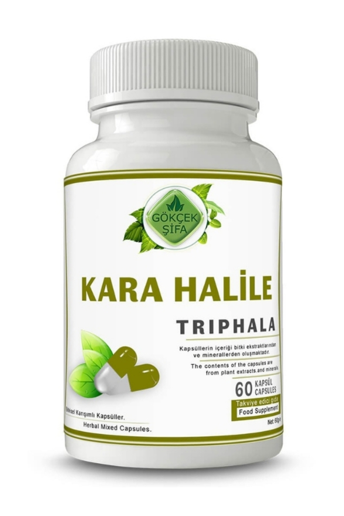 Gökçek Şifa Karahalile Kapsül (TRİPHALA CAPSULE) Fiyatı, Yorumları ...