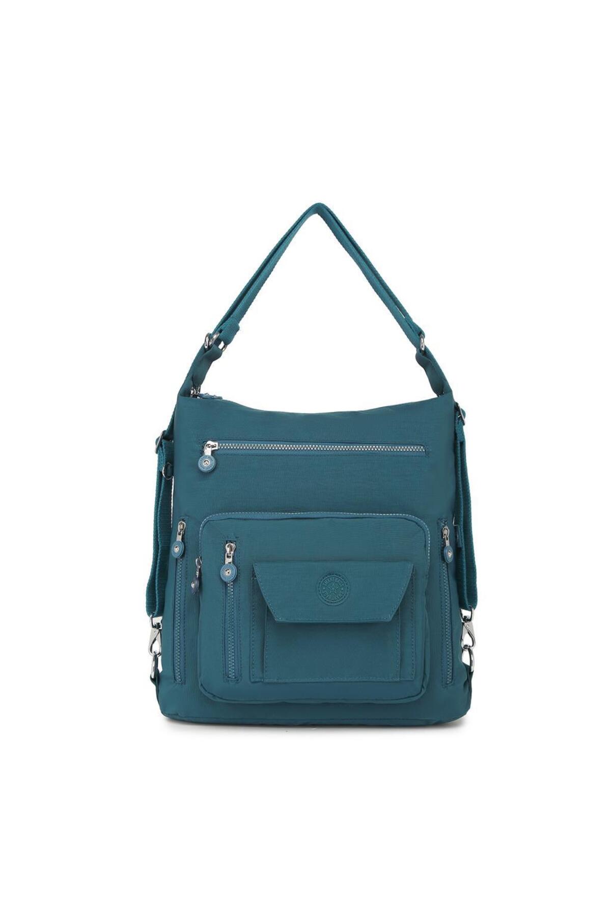 Smart Bags Hem Sırt Hem de Omuz Kadın Çantası Smart Bags 1205-29 Yeşil ...