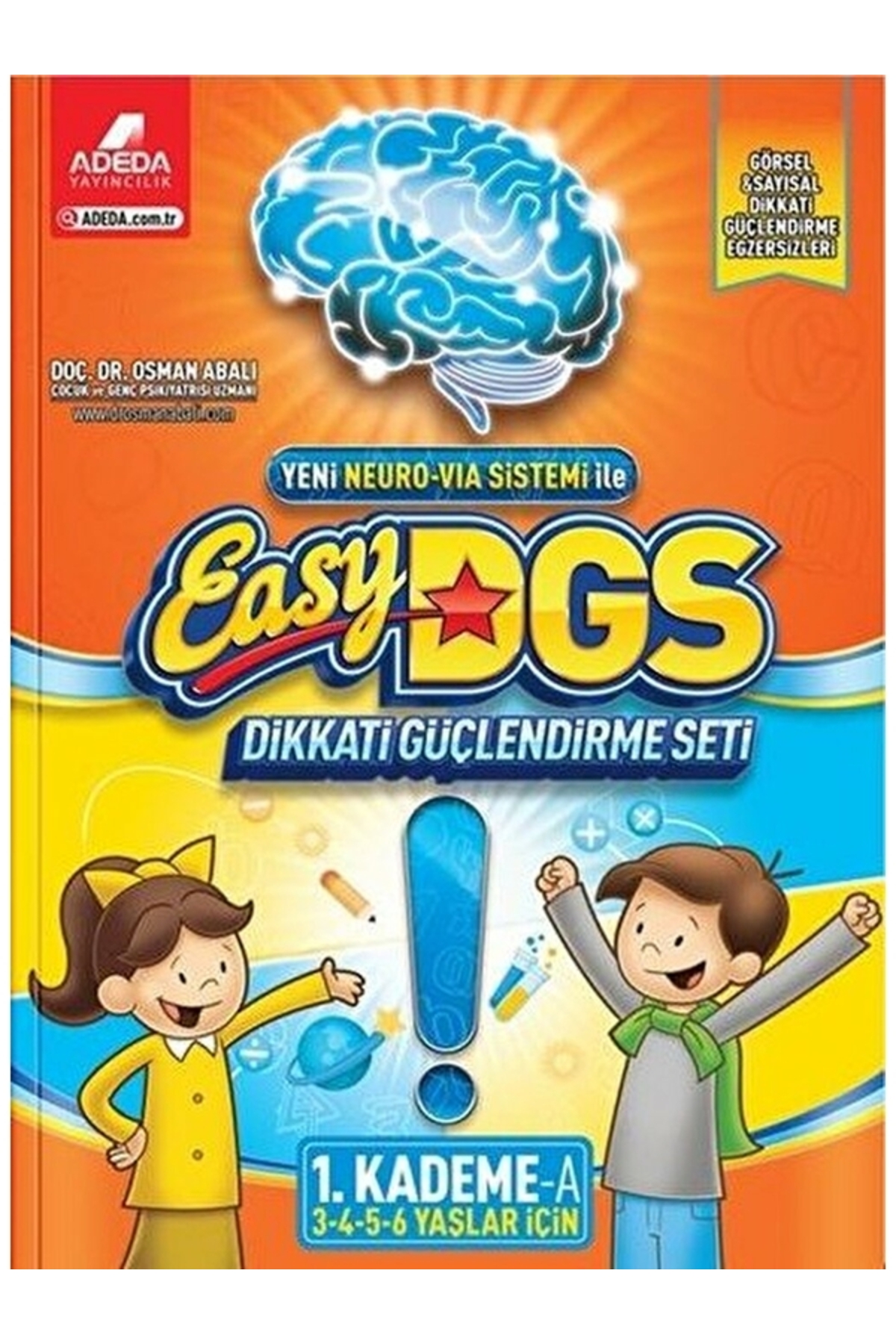 Adeda Yayınları Easy Dgs Dikkati Güçlendirme Seti (3 4 5 6 Yaslar İçin ...