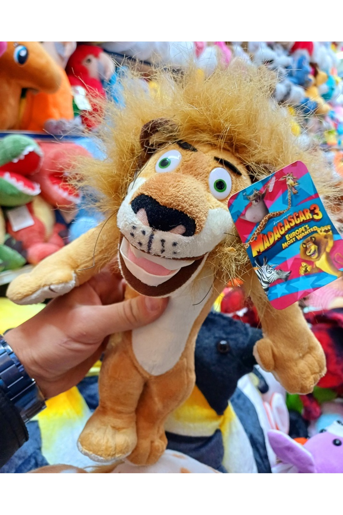 OYUNCAKSAHİLİ MADAGASCAR ASLAN ALEX PELUŞ OYUNCAK KADİFE 30 CM ...
