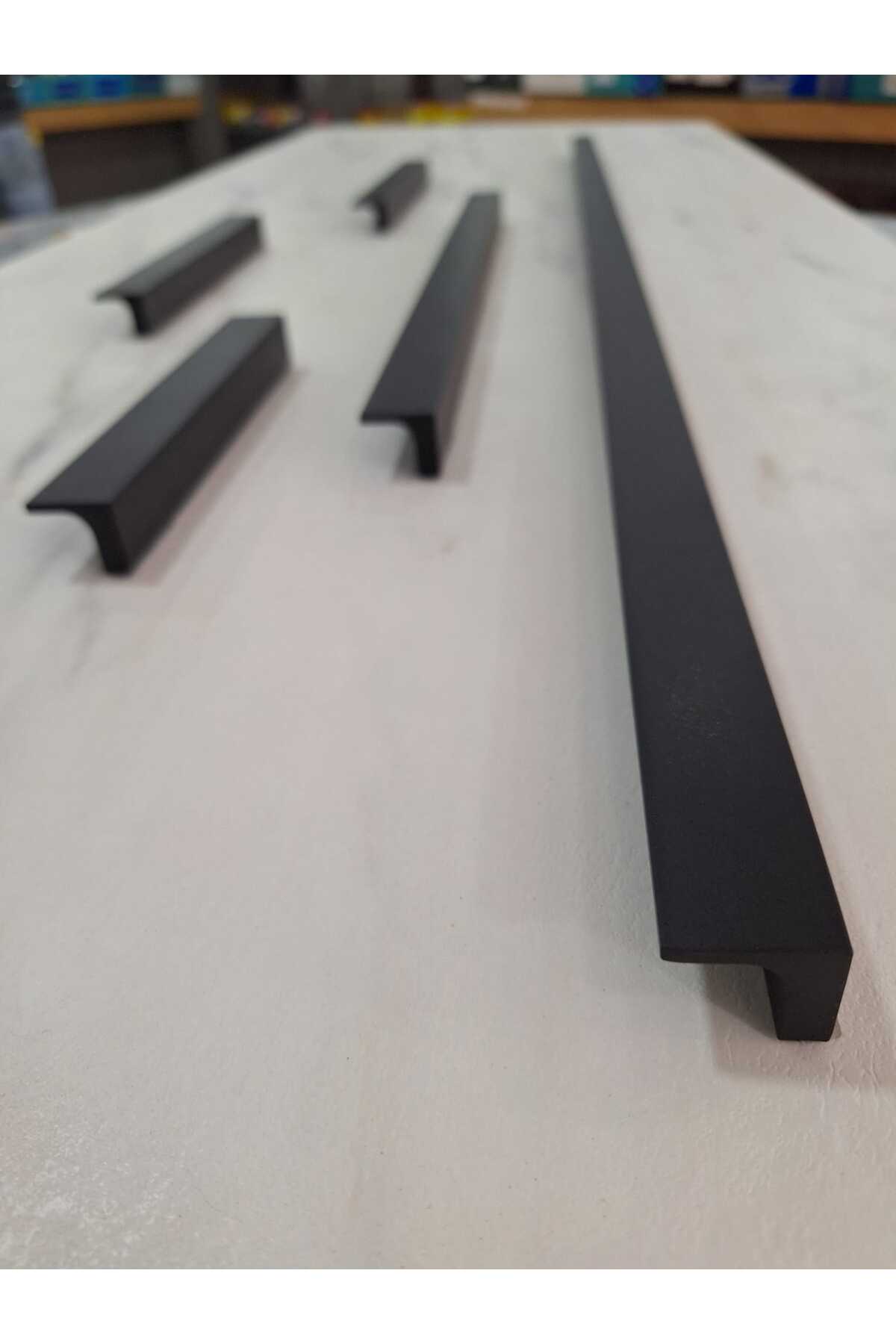 ARON LÜX L PROFİL KULP 160MM MAT SİYAH YATAK ODASI MUTFAK VESTİYER ...