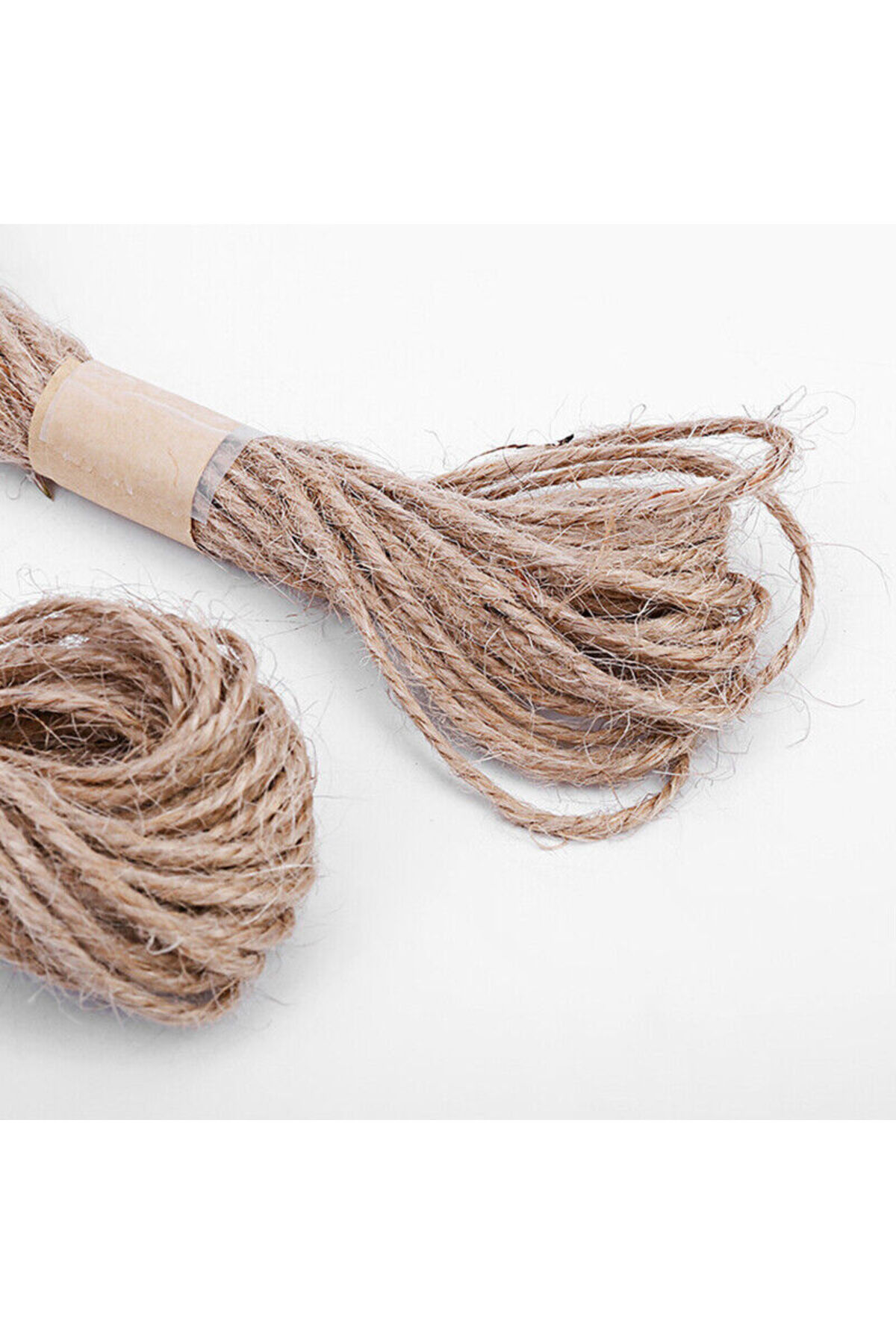 Dekals 15 Metre Pakeleme İpi Naturel İp Jut İp Hasır Kendir İpi Hediye ...