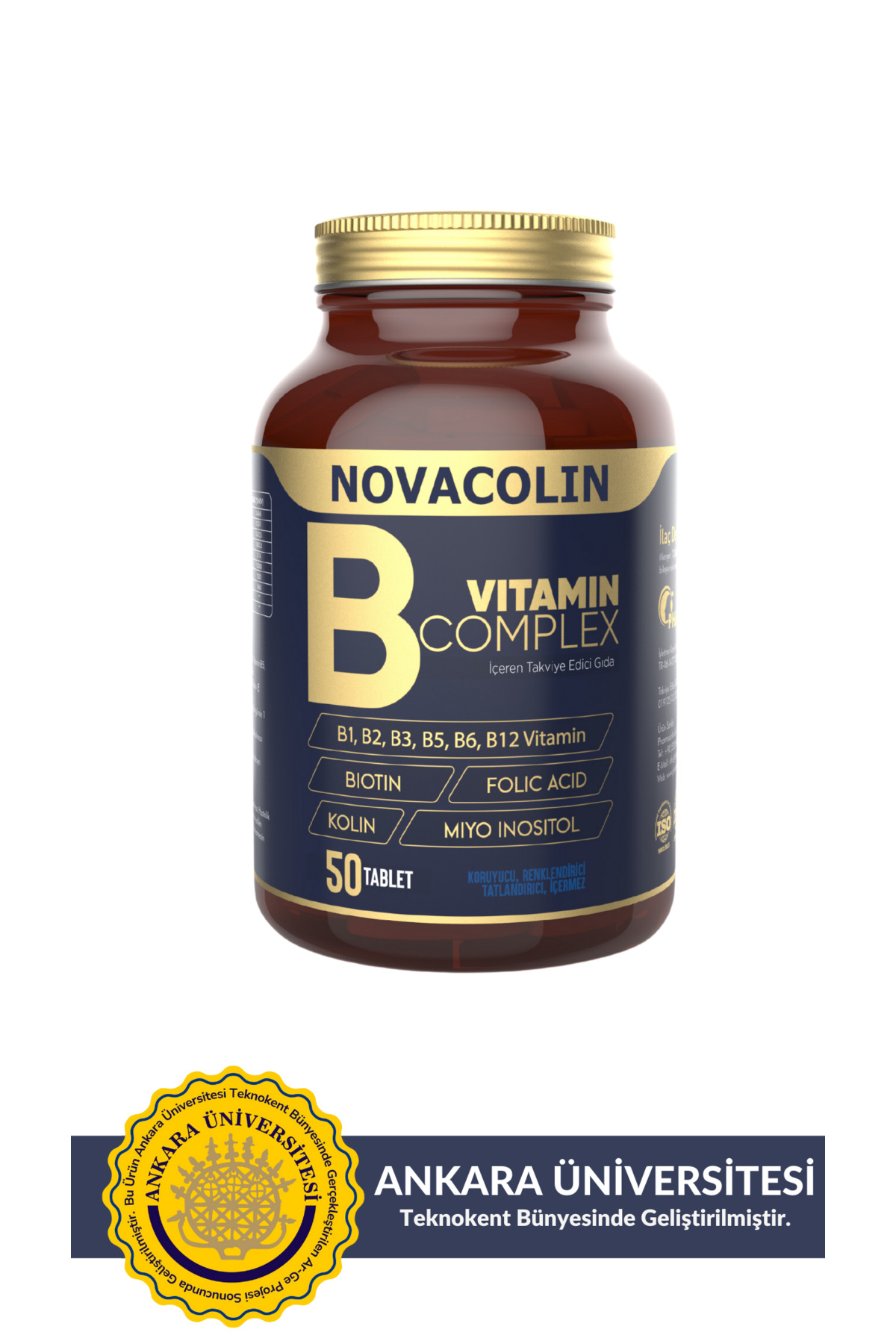 NOVACOLIN Vitamin B Kompleks 50 Tablet Fiyatı, Yorumları - Trendyol