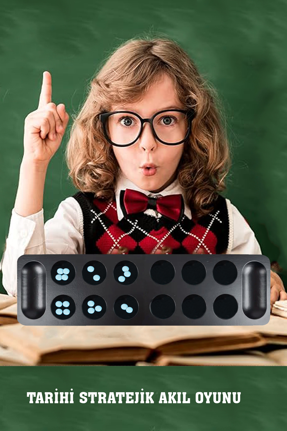 Factorial 2 Kişilik Kutu Oyunları Strateji Ve Zeka Geliştirici Mangala ...