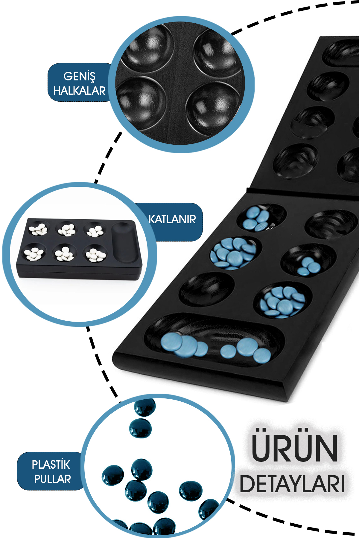 Factorial 2 Kişilik Kutu Oyunları Strateji Ve Zeka Geliştirici Mangala Kutu Oyunu Fiyatı ...