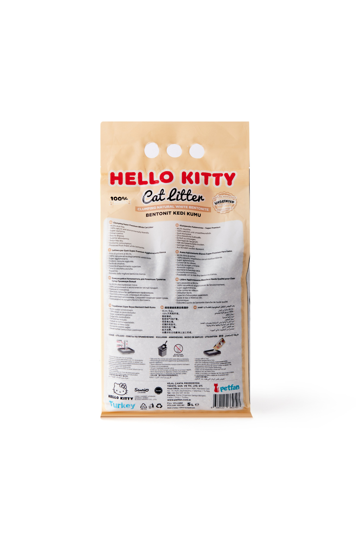 Hello Kitty Kedi Kumu - Bej - 5 lt Fiyatı, Yorumları - Trendyol