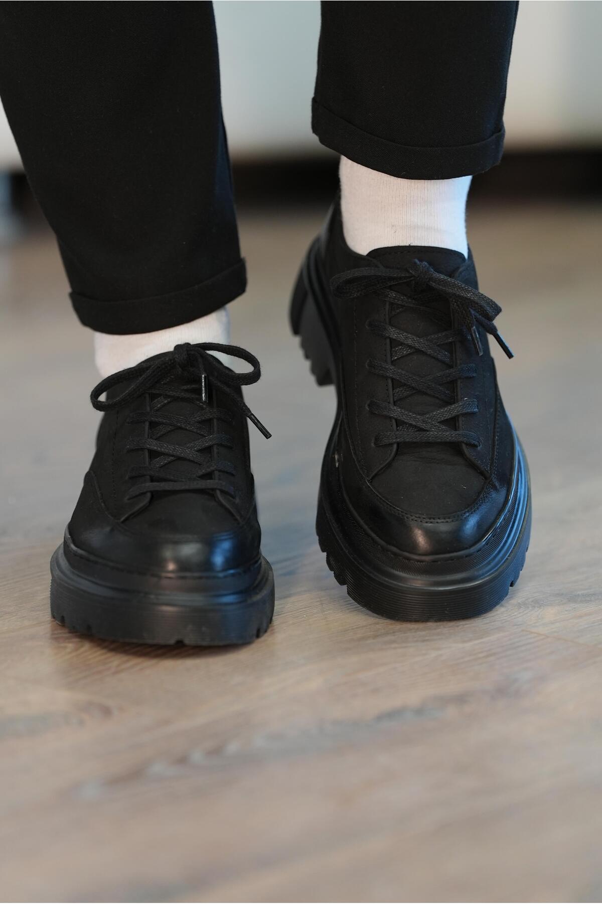 Tetri Juanito Model Hakiki Deri Erkek Siyah Casual Ayakkabı Fiyatı ...