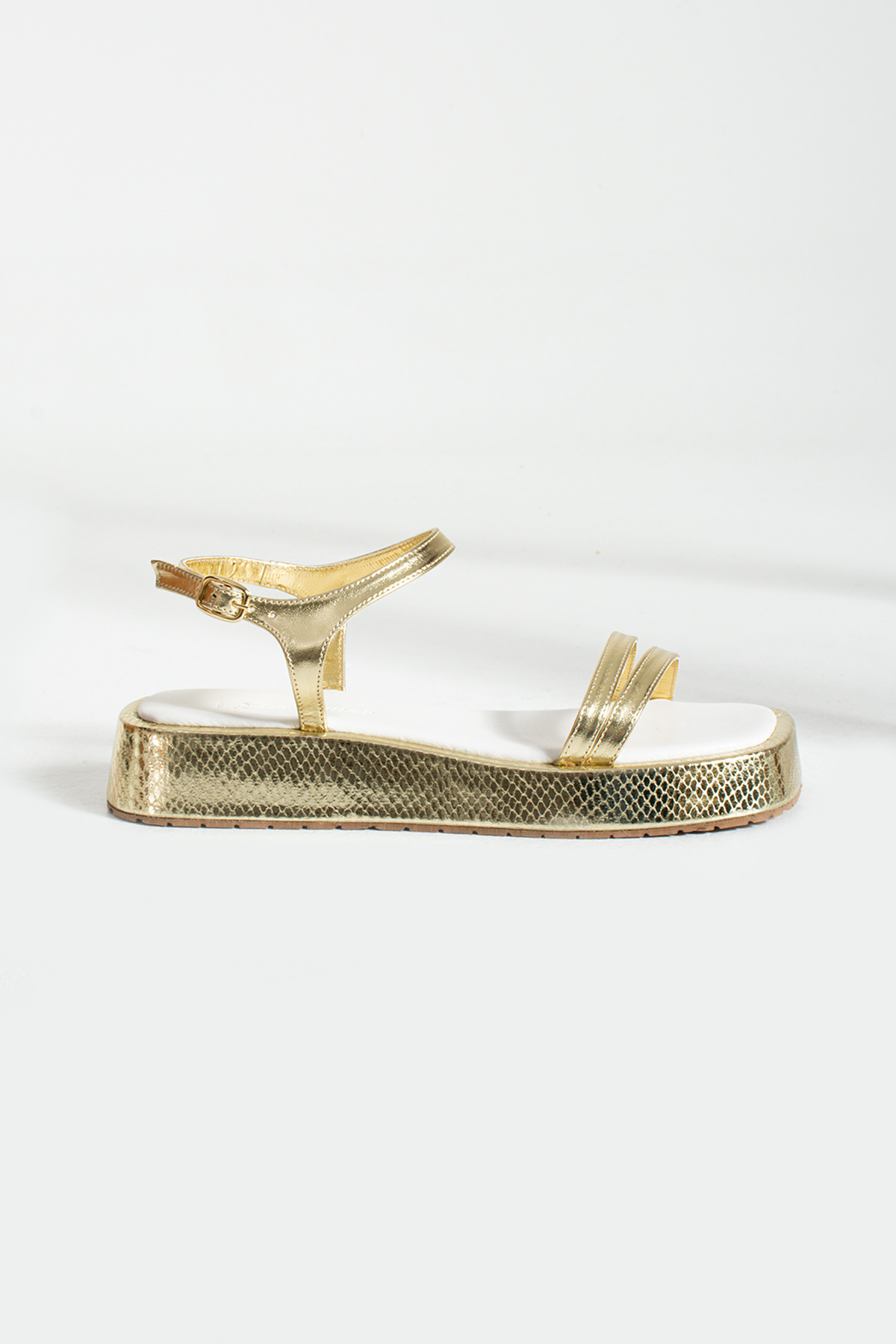 La Limar gold Düz Taban Sandalet 1287 Fiyatı, Yorumları - Trendyol