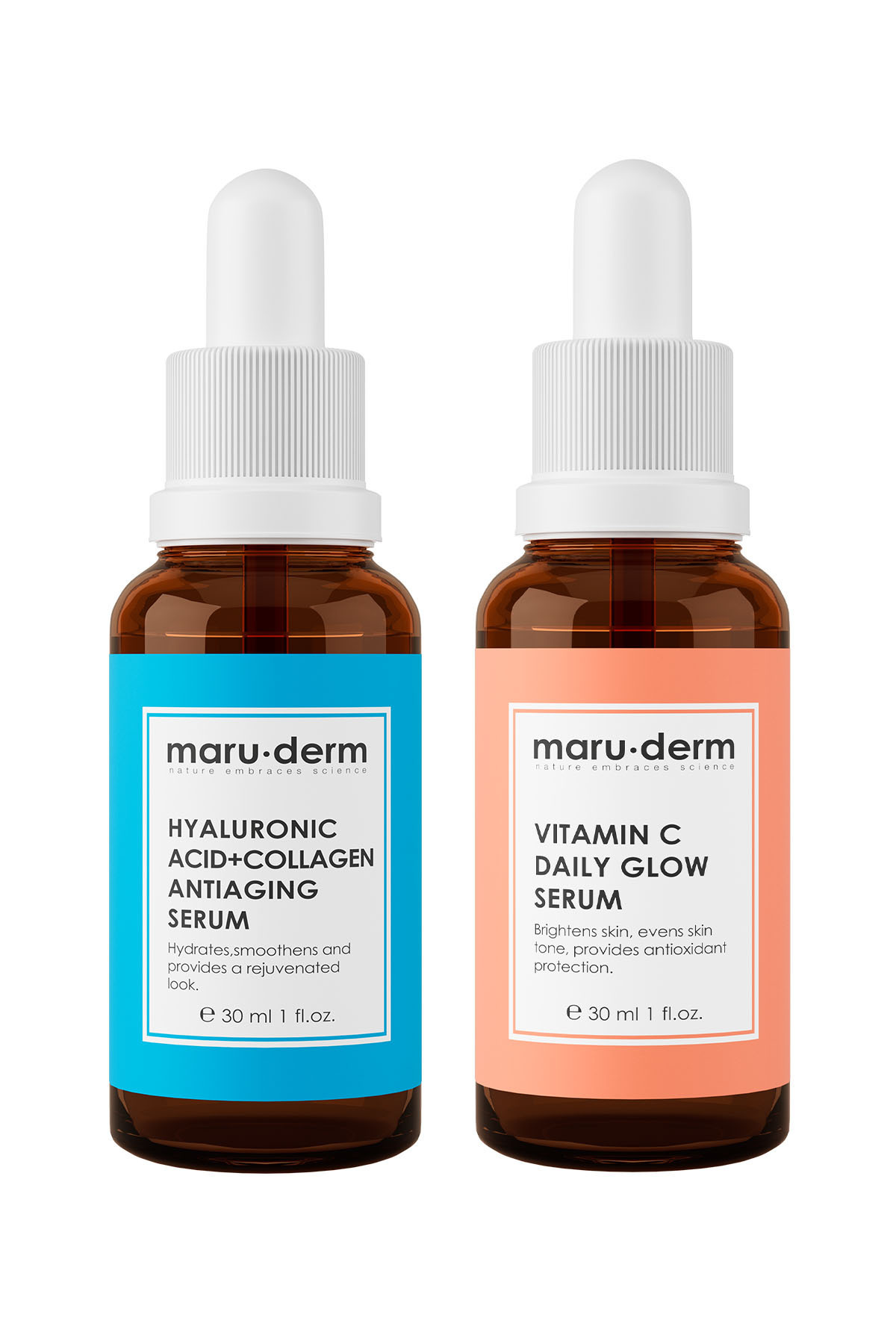 Maru.Derm Maruderm 2li Serum Seti - C Vitamini Serumu & Ha Kolajen ...