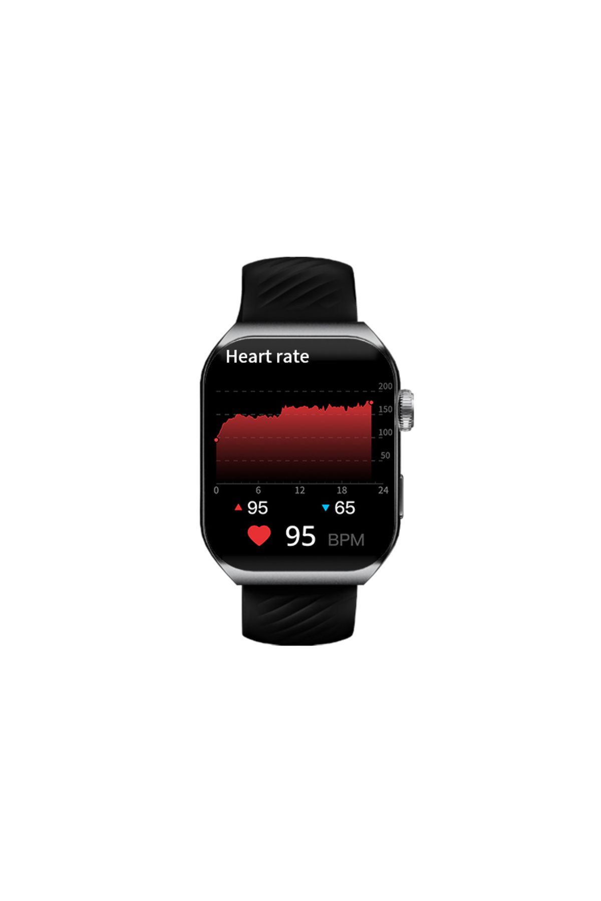 Qcy Watch Gs2 Amoled Siyah Ak ll Saat SESL GORU ME