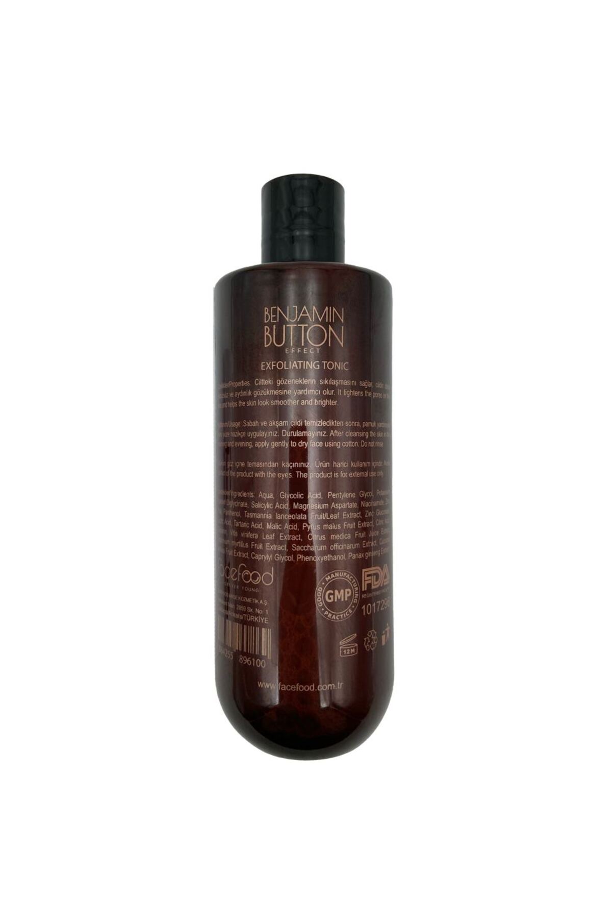 Benjamin Button Effect Exfoliating Tonic - Gözenek Sıkılaştırıcı Tonik ...